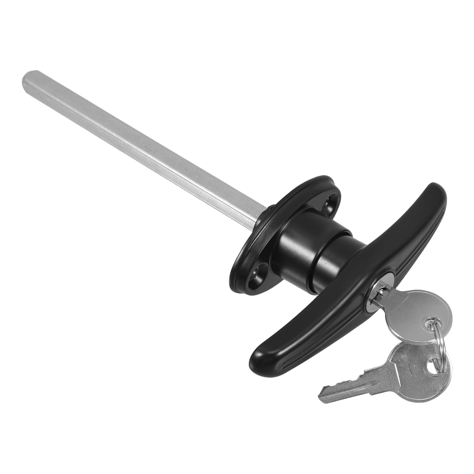 WORGEOUS Barn Door Handle Garage Door Handle With Lock Locking T-handle ...