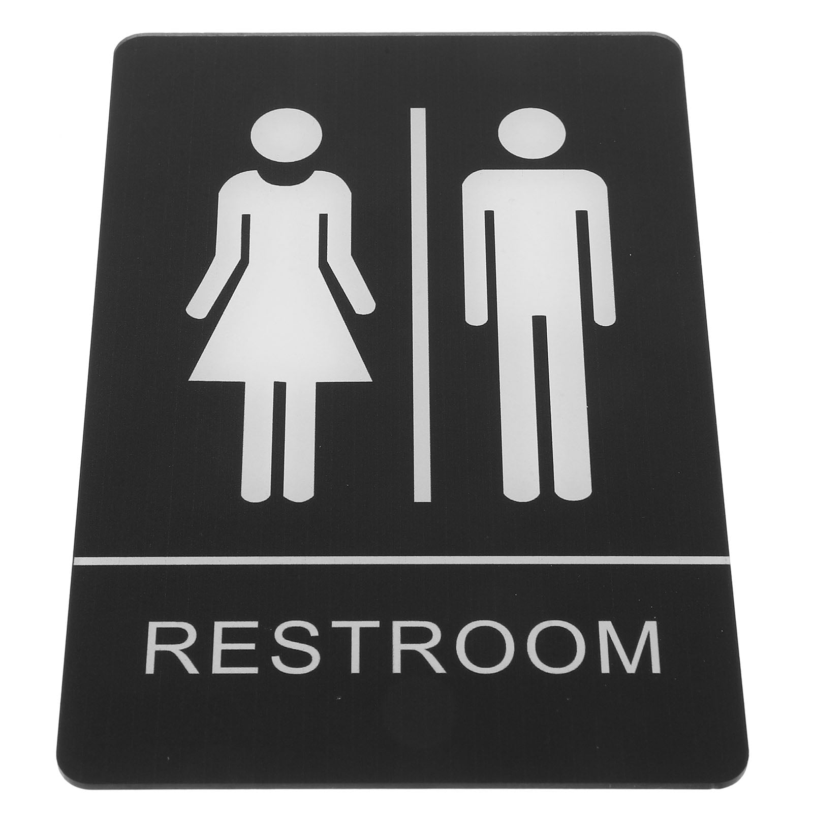 WORGEOUS Bathroom Restroom Direction Sign Hospital Men and Women ...