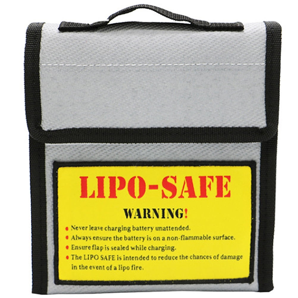 WORGEOUS Batteries Explosion-proof Bag Battery Explosion-proof Case 15 ...