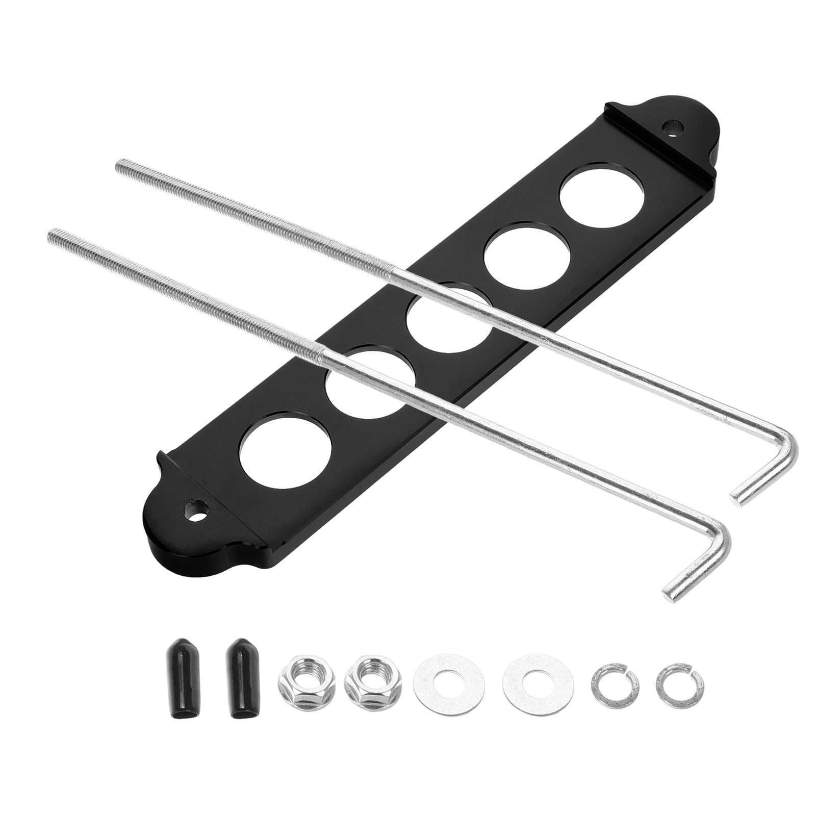 WORGEOUS Battery Bracket Car Racing Battery Tie Down Hold Bracket Lock ...