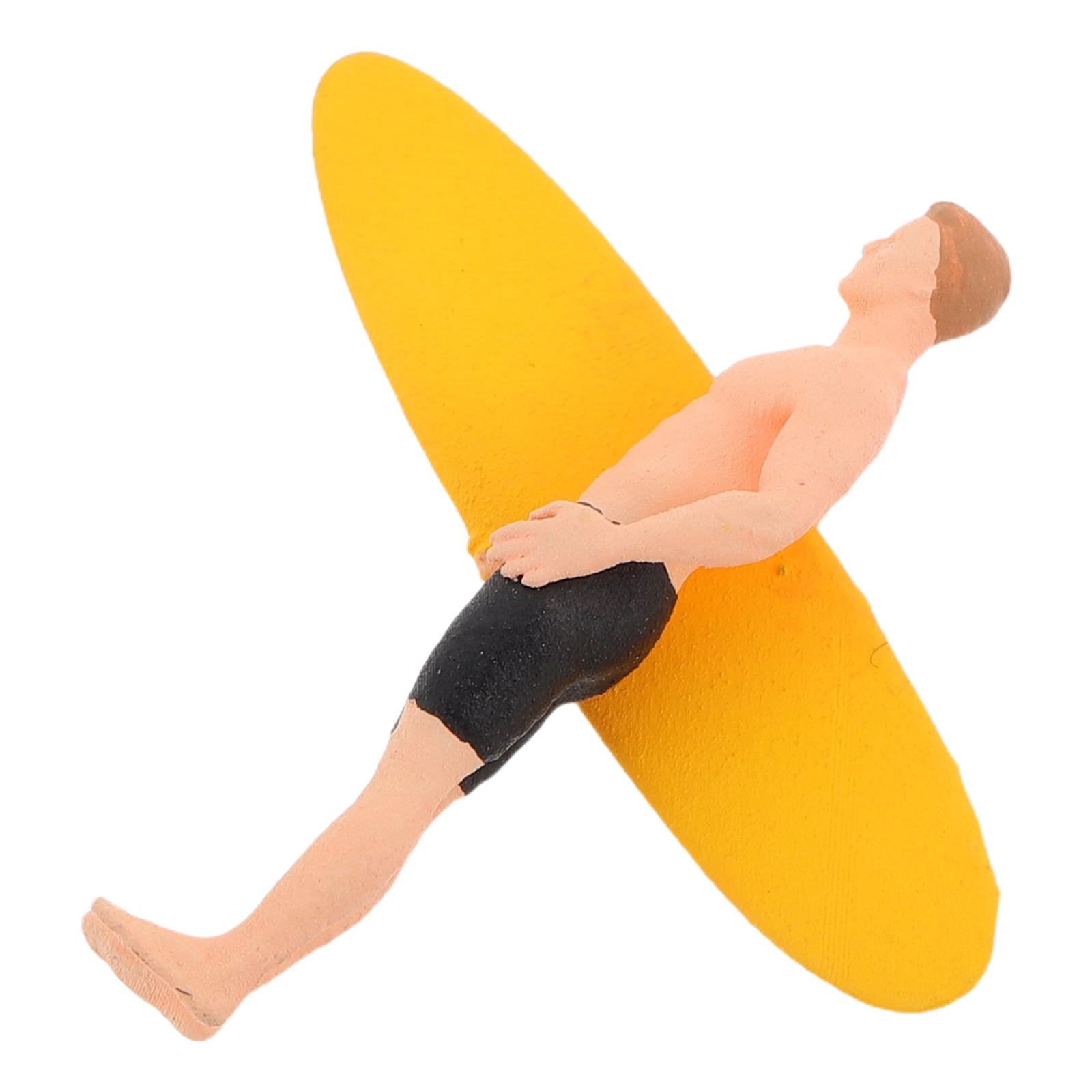GOOHOCHY Miniature Dollhouse Beach Accessories Realistic Surfer Toy ...