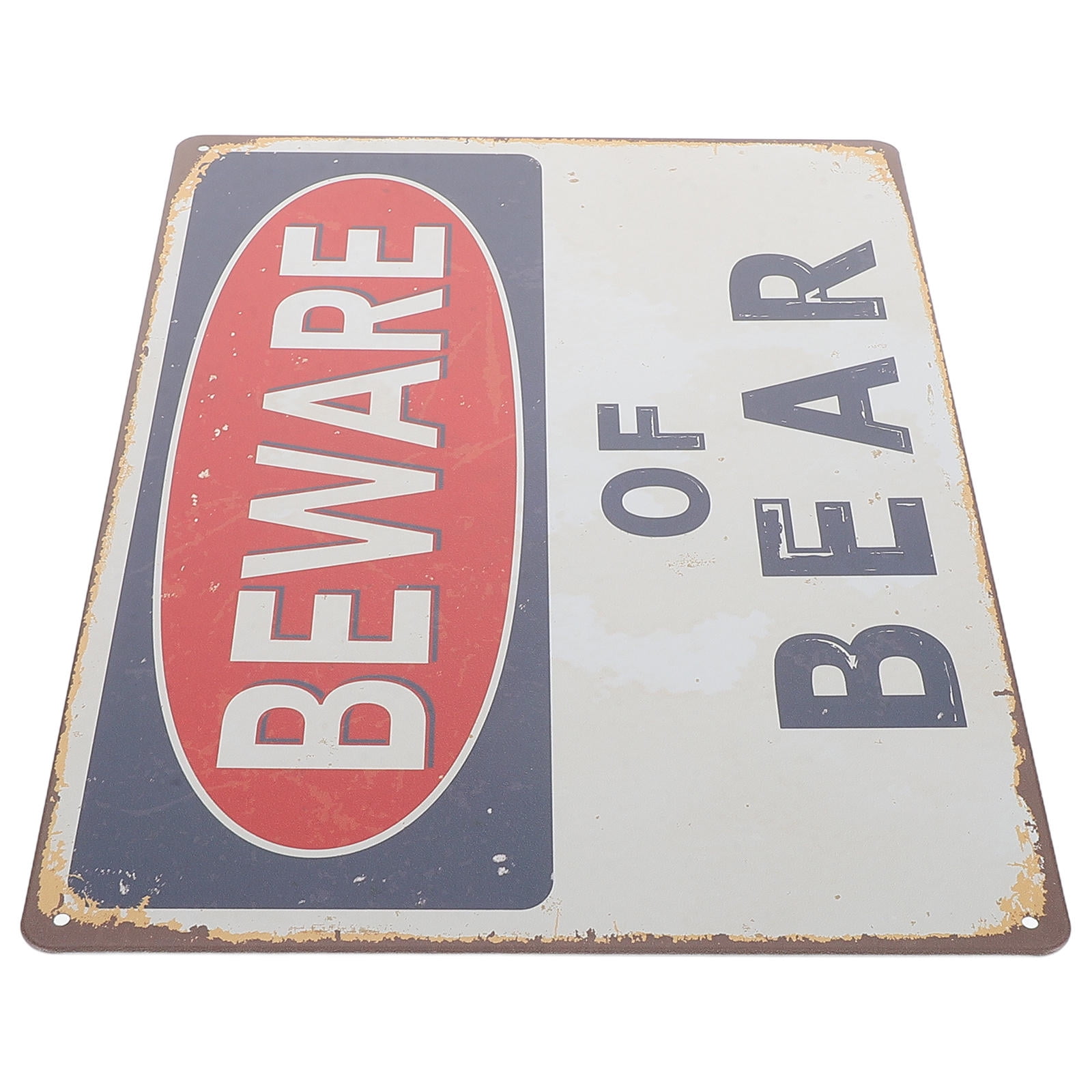 WORGEOUS Bear Activity Sign Bear Warning Sign Cabin Beware of Bear Sign ...