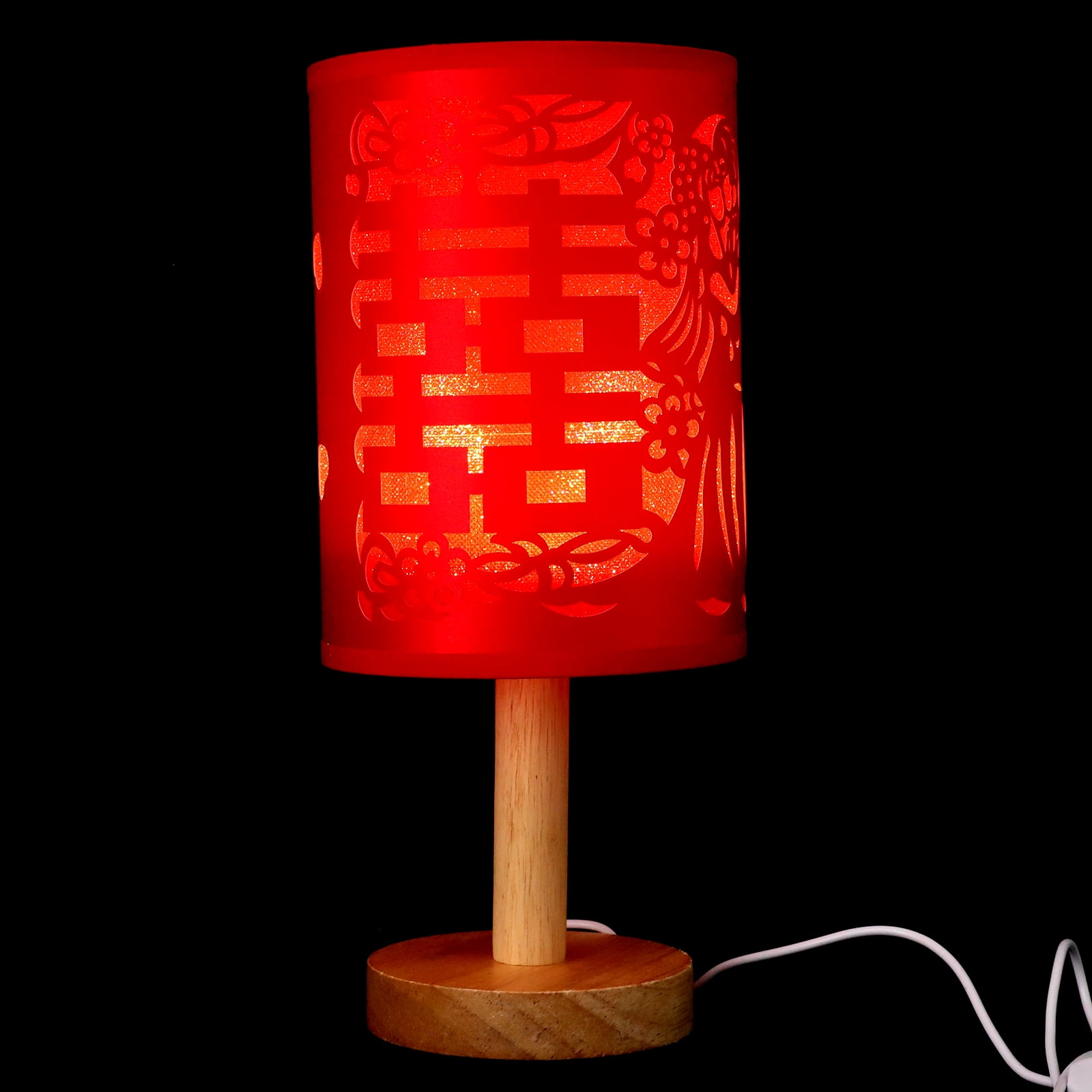 WORGEOUS Bedside Table Lamp Wedding Bedroom Table Lamp Modern Table ...