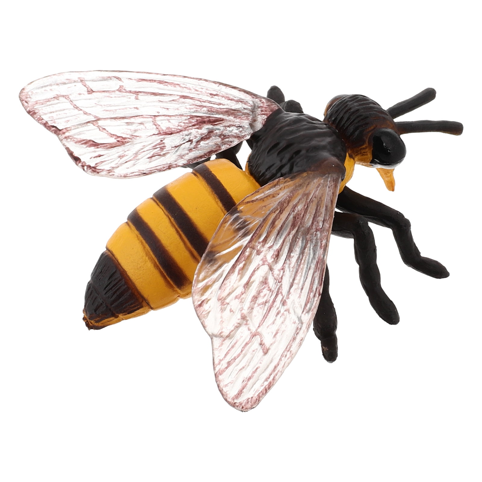 WORGEOUS Bee Animal Model Bees Fake Toy Figurine Simulation Insect ...