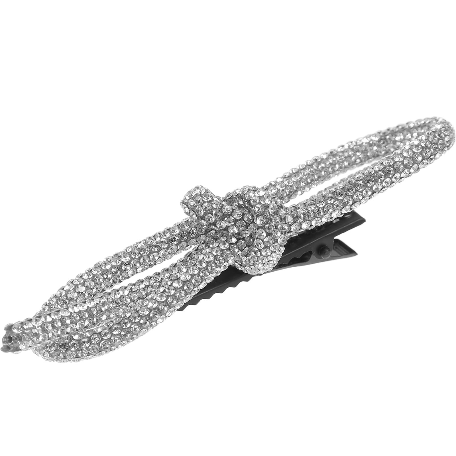 WORGEOUS Bow Hairpin Tie Crease Clip on Bangs for Women Barrettes Miss ...