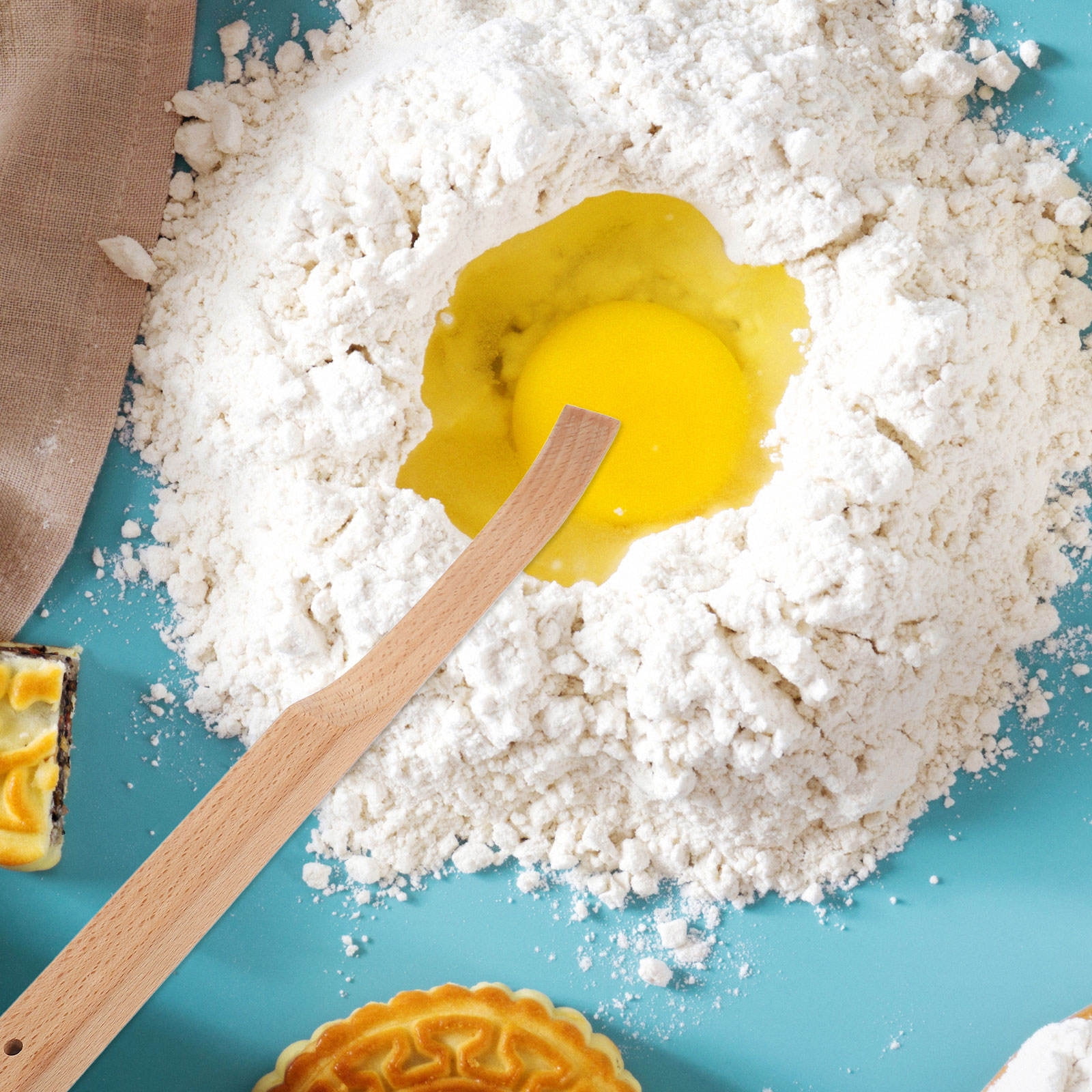 WORGEOUS Bread Dough Stirring Tool Hand Mixer Bread Stirrer Stick ...