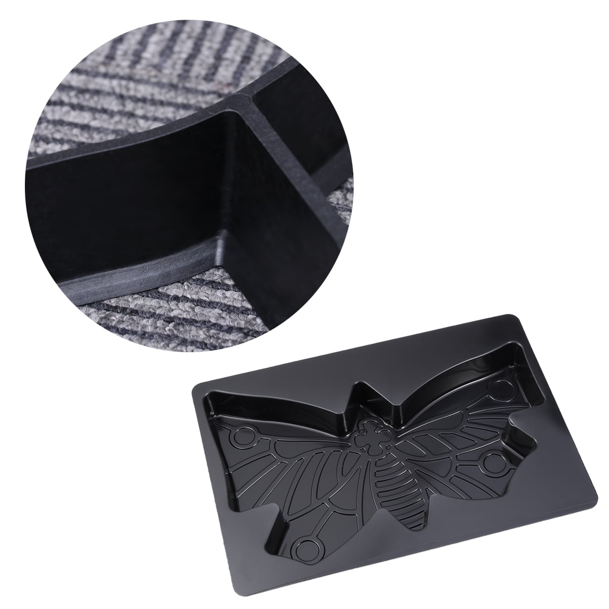 BESTYASH Black Butterfly Path Mould for DIY Garden Paving Sturdy and ...