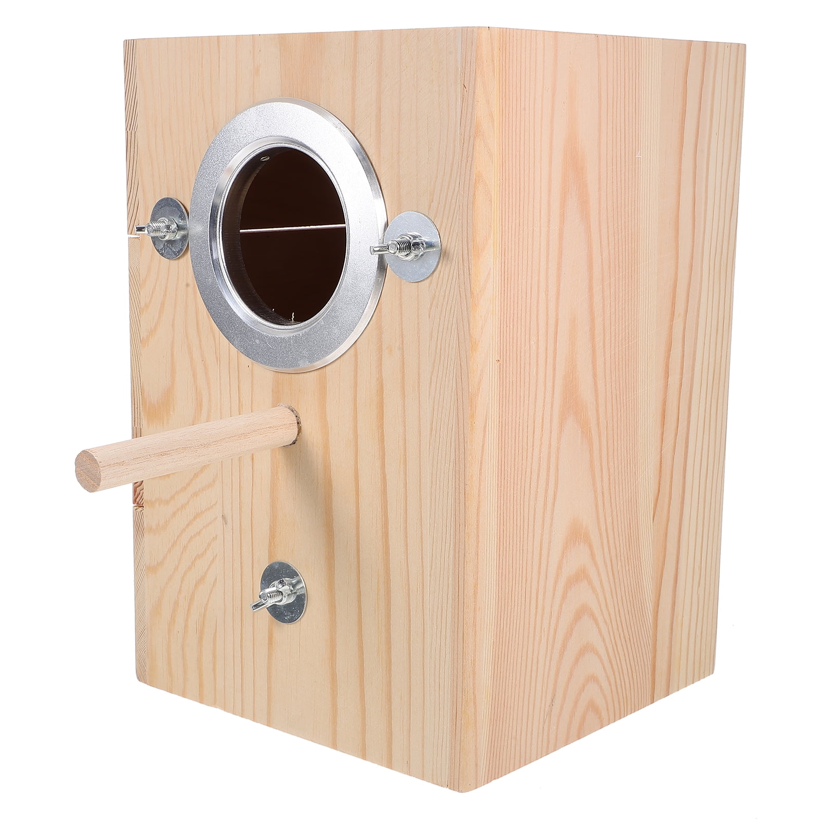 WORGEOUS Budgie Breeding Boxes Wooden Bird Nest House for Nature Lovers ...