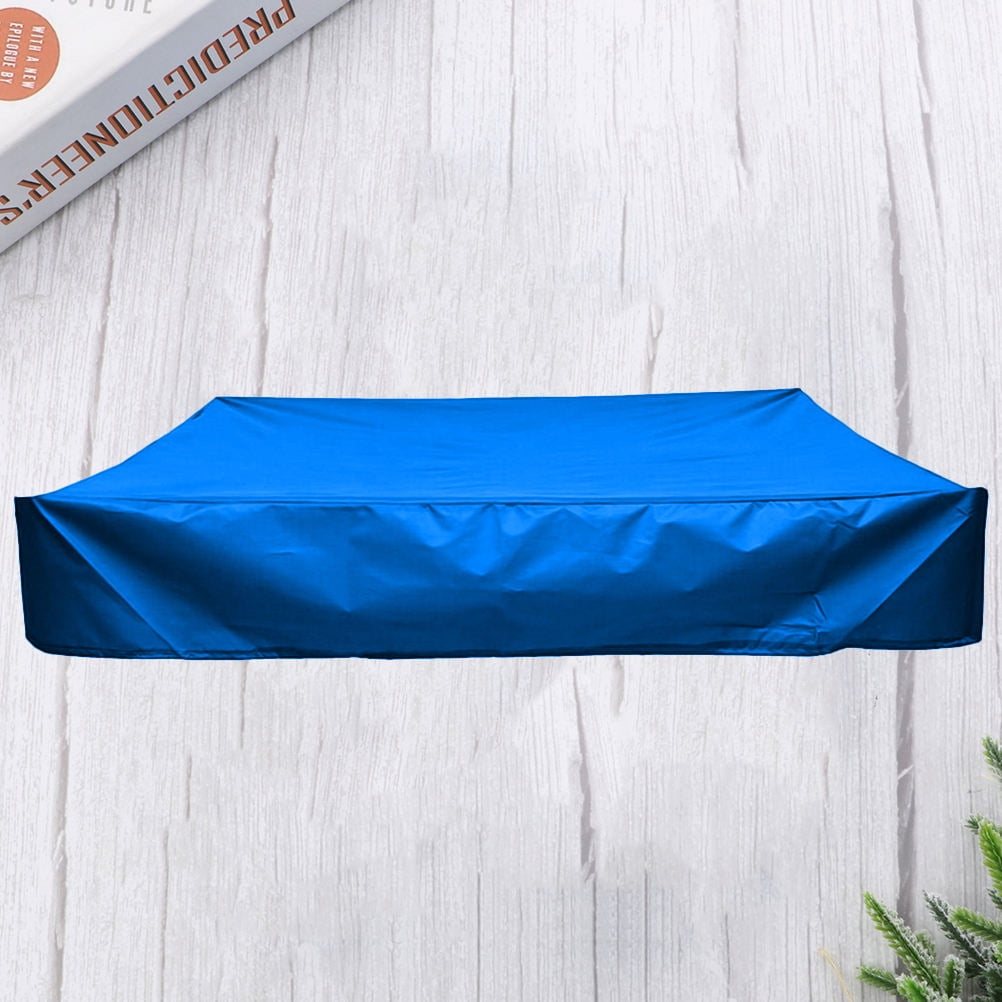 WORGEOUS Bunker Cover Sand Pit Kids Sandbox with Shade Square Tarp ...
