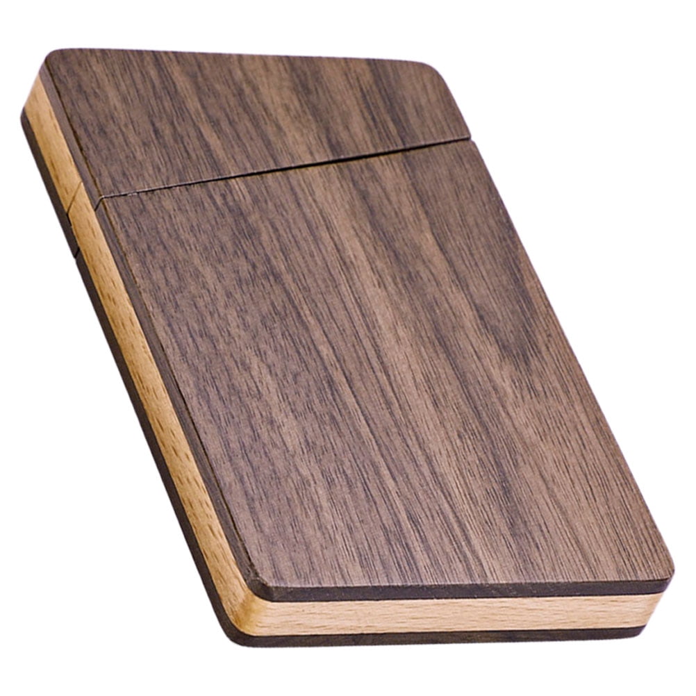 WORGEOUS Business Card Carrier Portable Business Card Case 1Set Dark ...