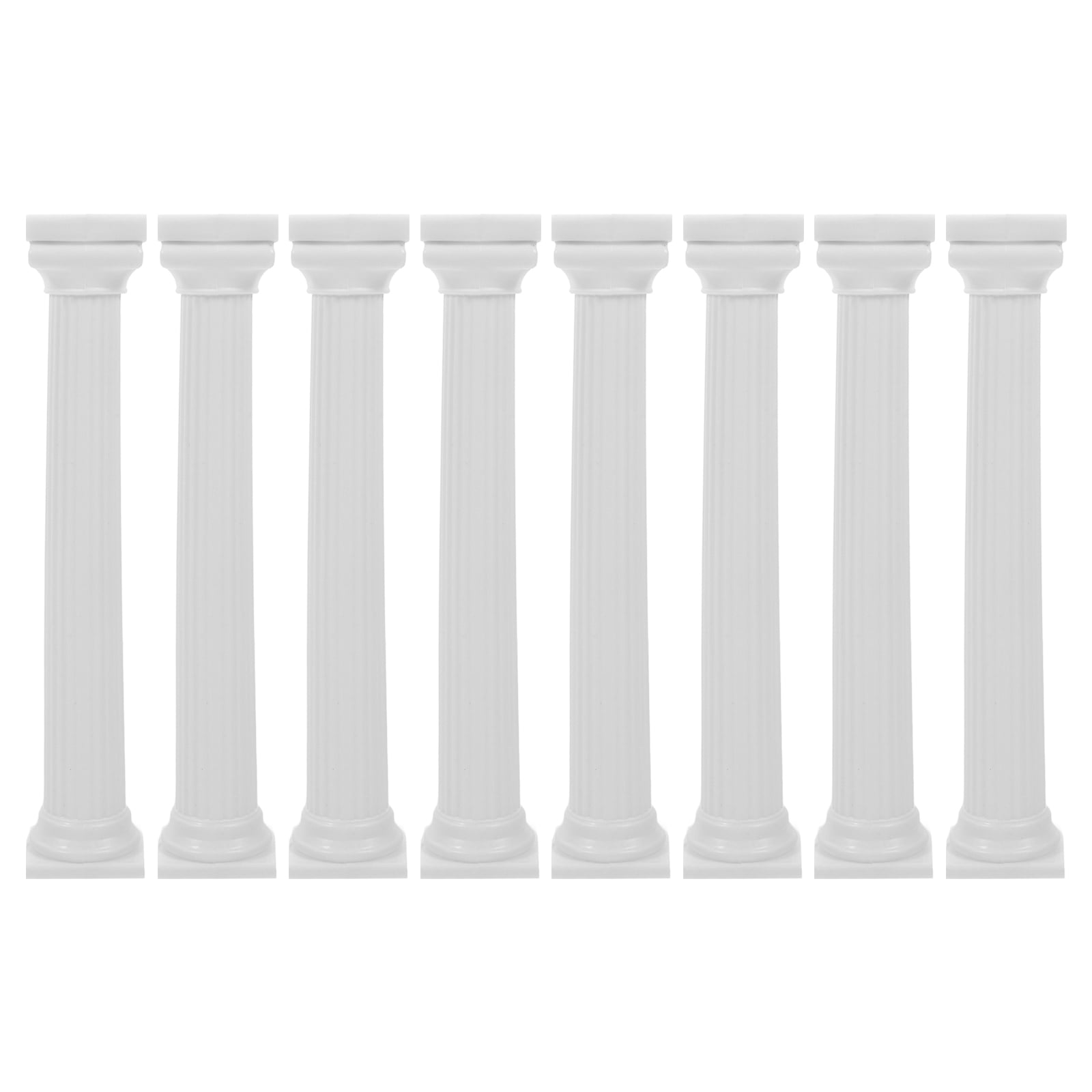 WORGEOUS Cake Display Stand Roman Column Cake Tiered Stands 8pcs 17cm ...
