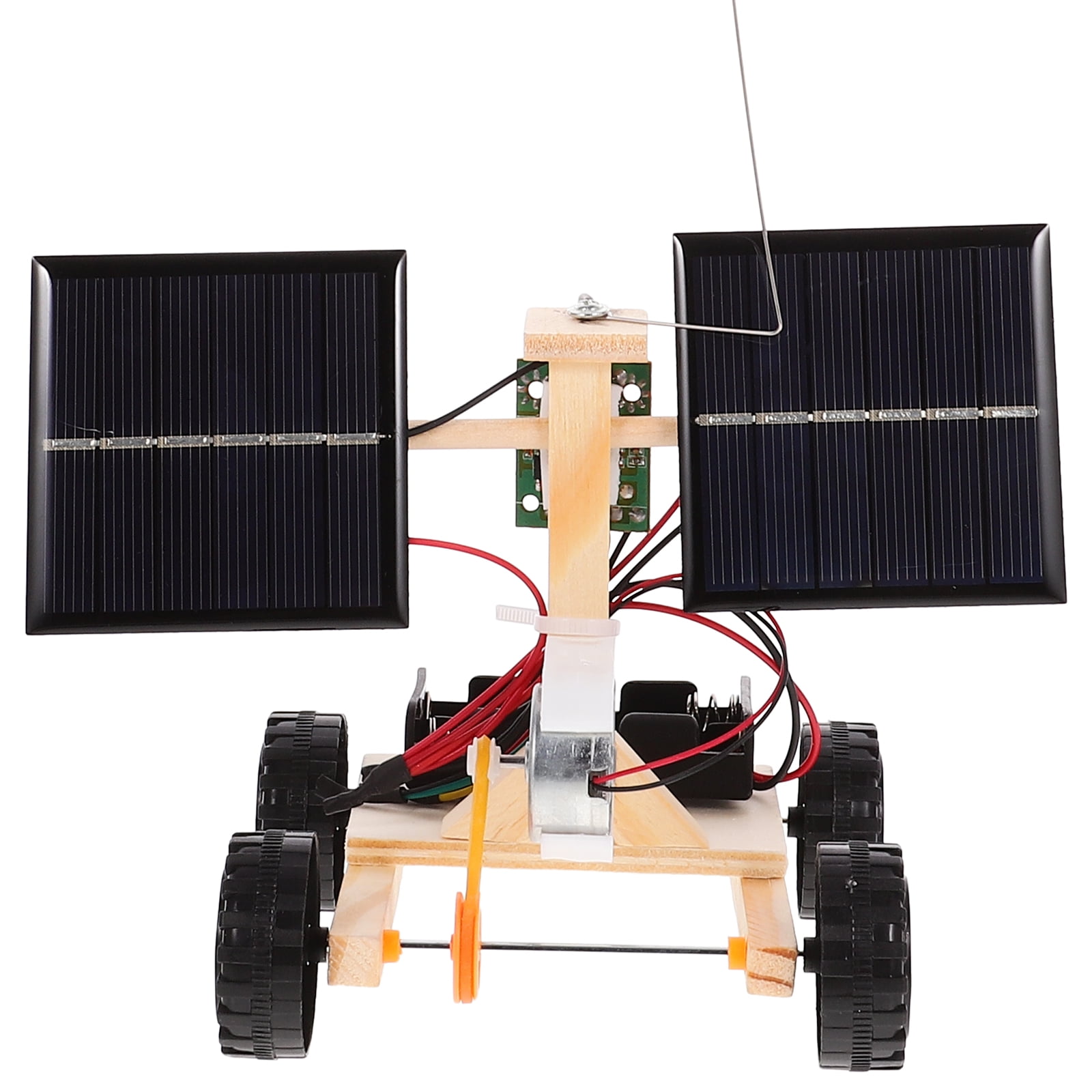 WORGEOUS Car DIY Vehicle Motor Car Educational Solar Powered Car Model ...