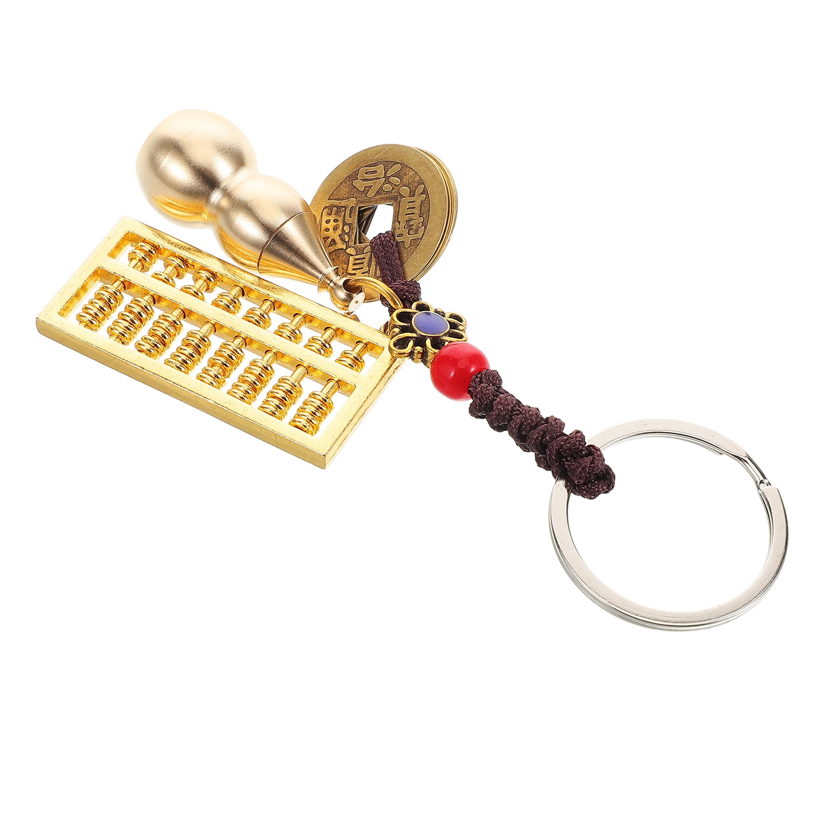WORGEOUS Car Key Chain Bolt Nut Valve Cover Decoration Keychain Lucky ...
