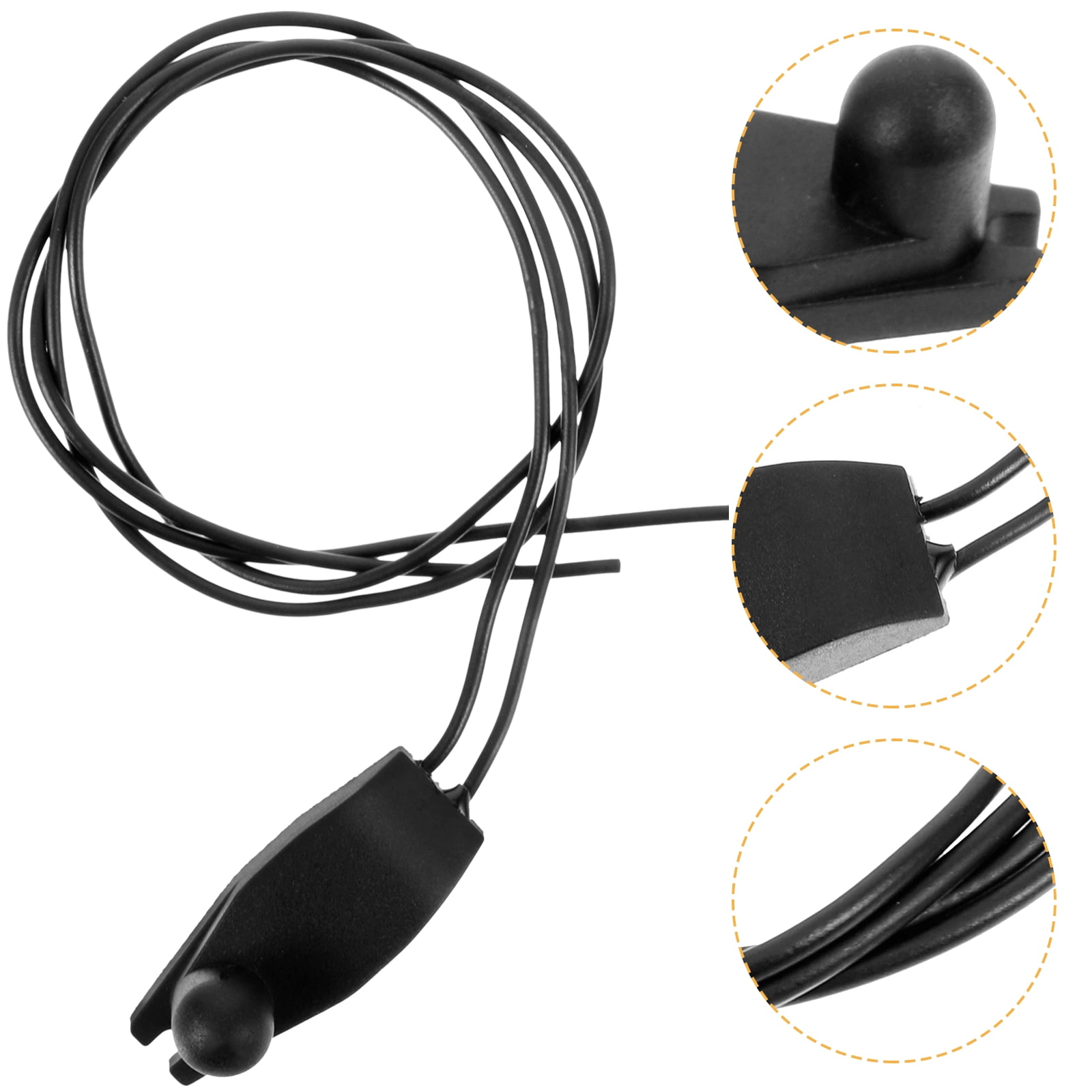 WORGEOUS Car Thermometer Rain Gauge Outdoor Temperature Sensor 33.60X1 ...