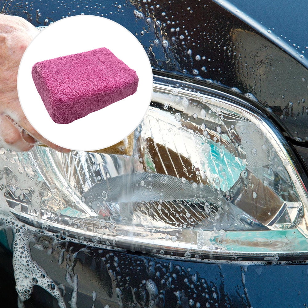 BESTYASH Car Washing Sponge Multi-Functional No Scratch Green Bestyash ...