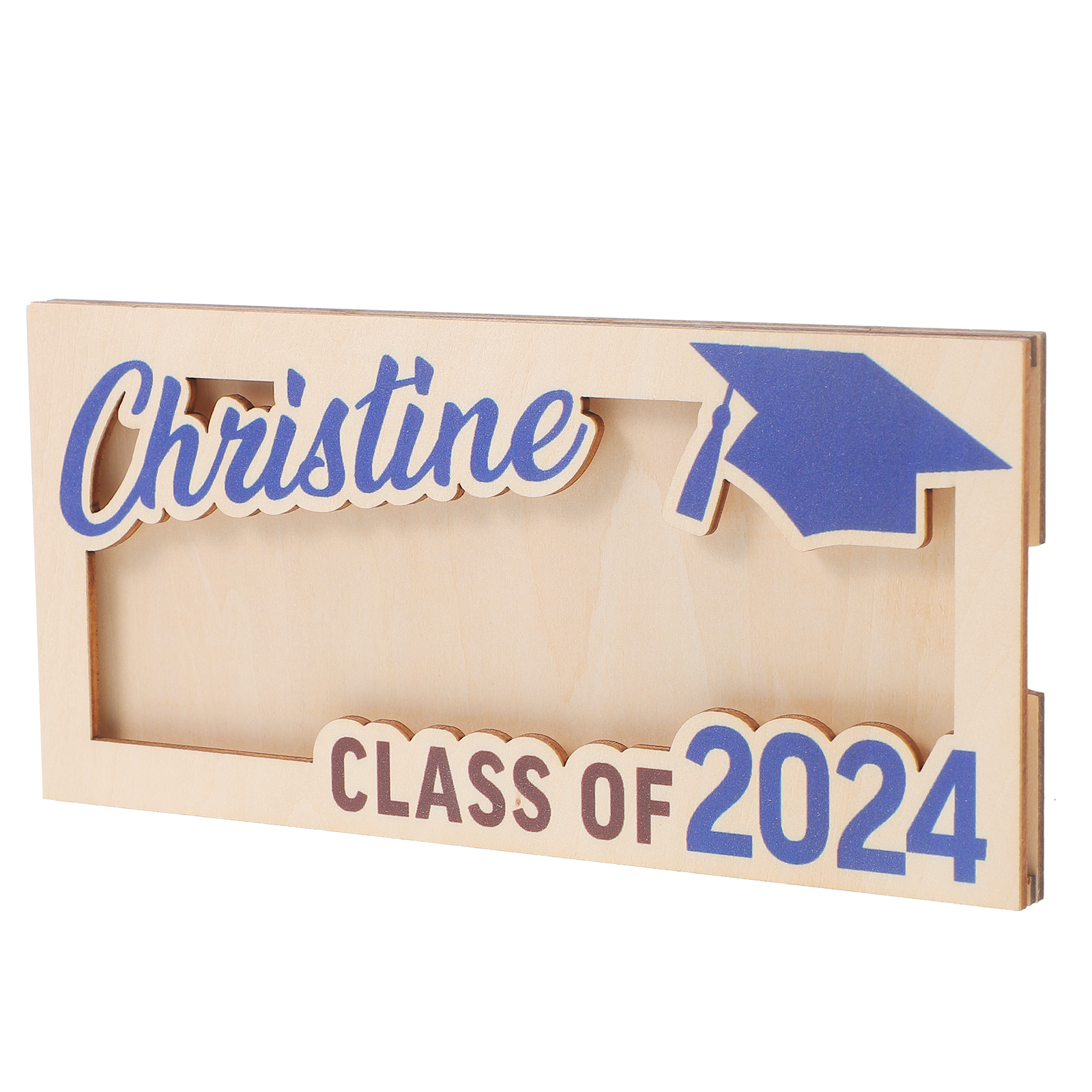 WORGEOUS Card Graduation Commemorative Wallet 19.00X9.80X0.90CM Blue ...