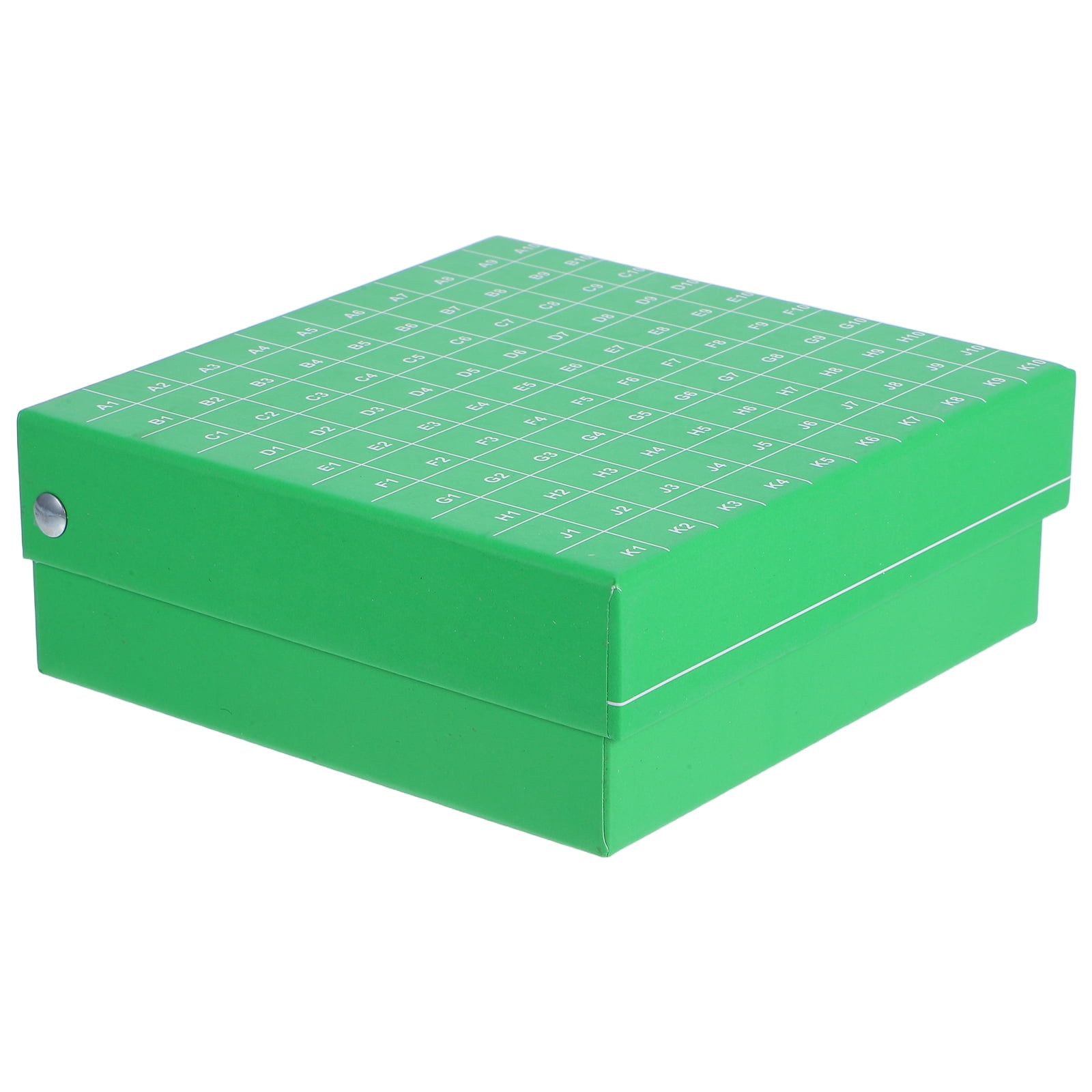 WORGEOUS Cardboard Freezer Box With Lid 100- Samples Storage Container ...