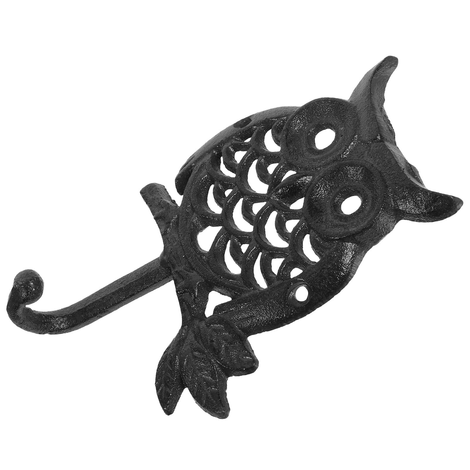 WORGEOUS Cast Iron Hook Reflector Logo Coat Hanger Sticker Signs ...