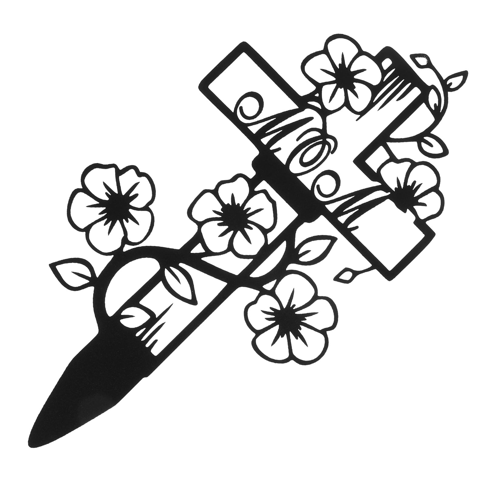 WORGEOUS Cemetery Crosses for Grave Mom Decorations Marker Cemeteries ...