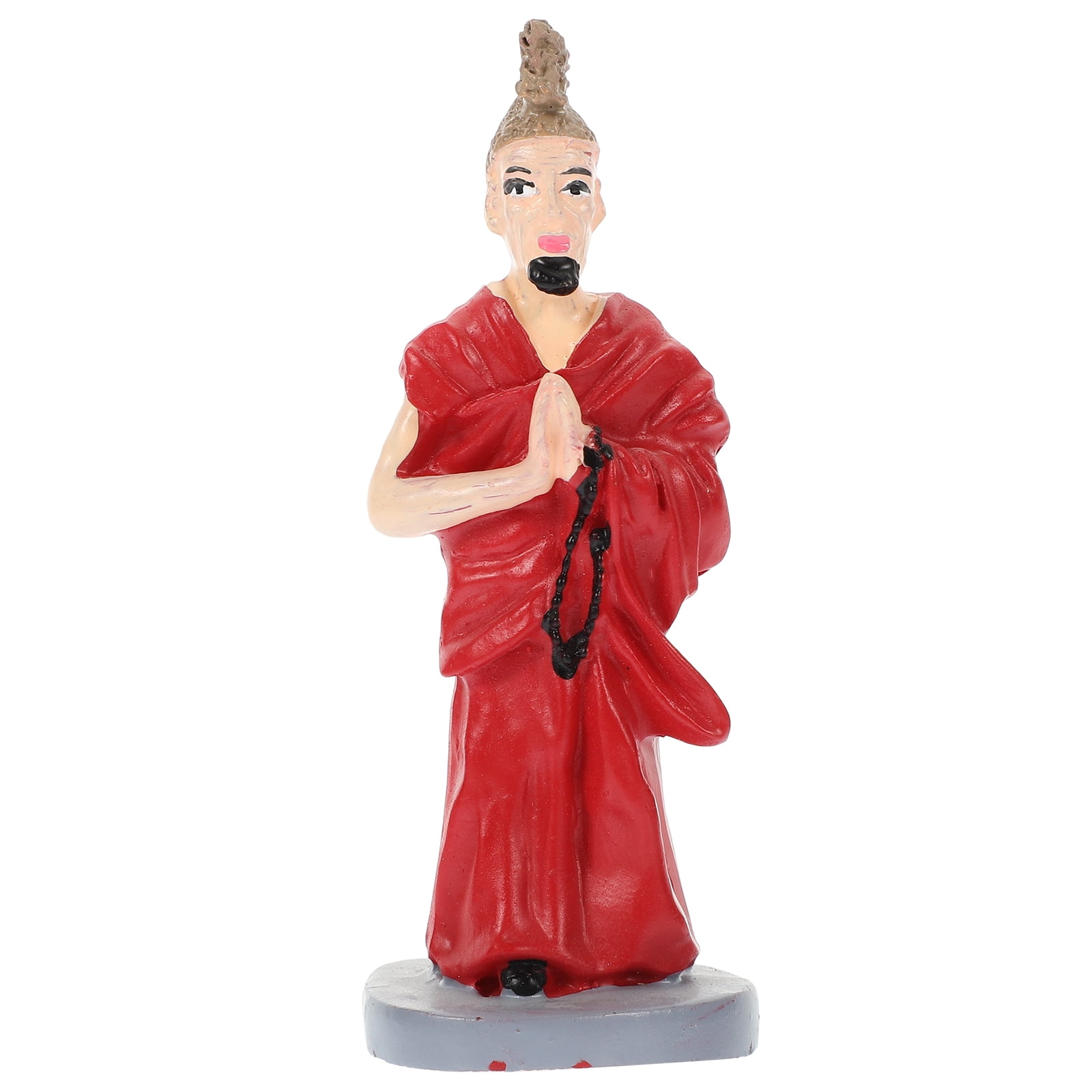 WORGEOUS Church Figurine Ornament Sand Table Religious People Model ...