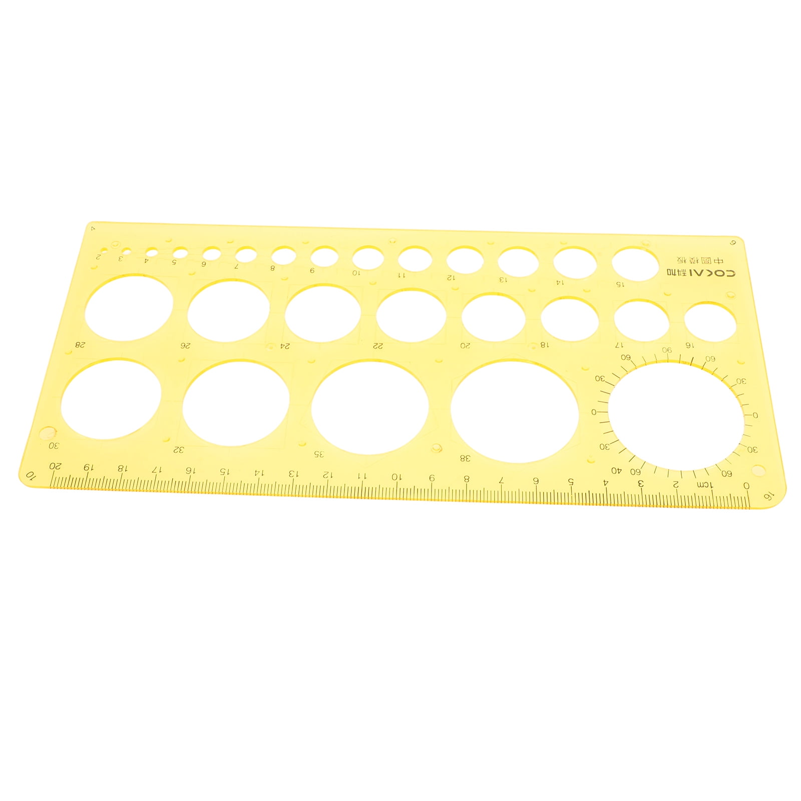 WORGEOUS Circle Template Oval Measuring Templates Circle Guide Stencil ...
