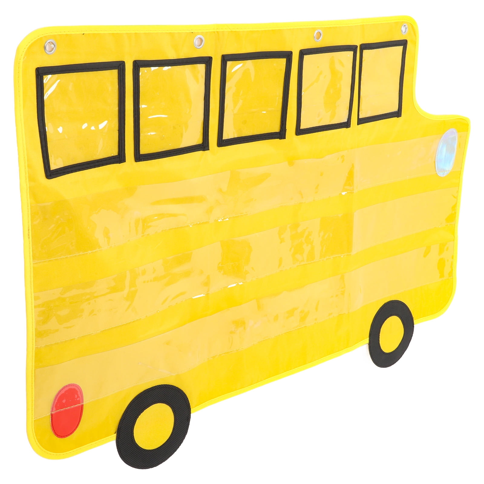 WORGEOUS Classroom Organization Pocket Cute Bus Shaped Alphabet Chart ...