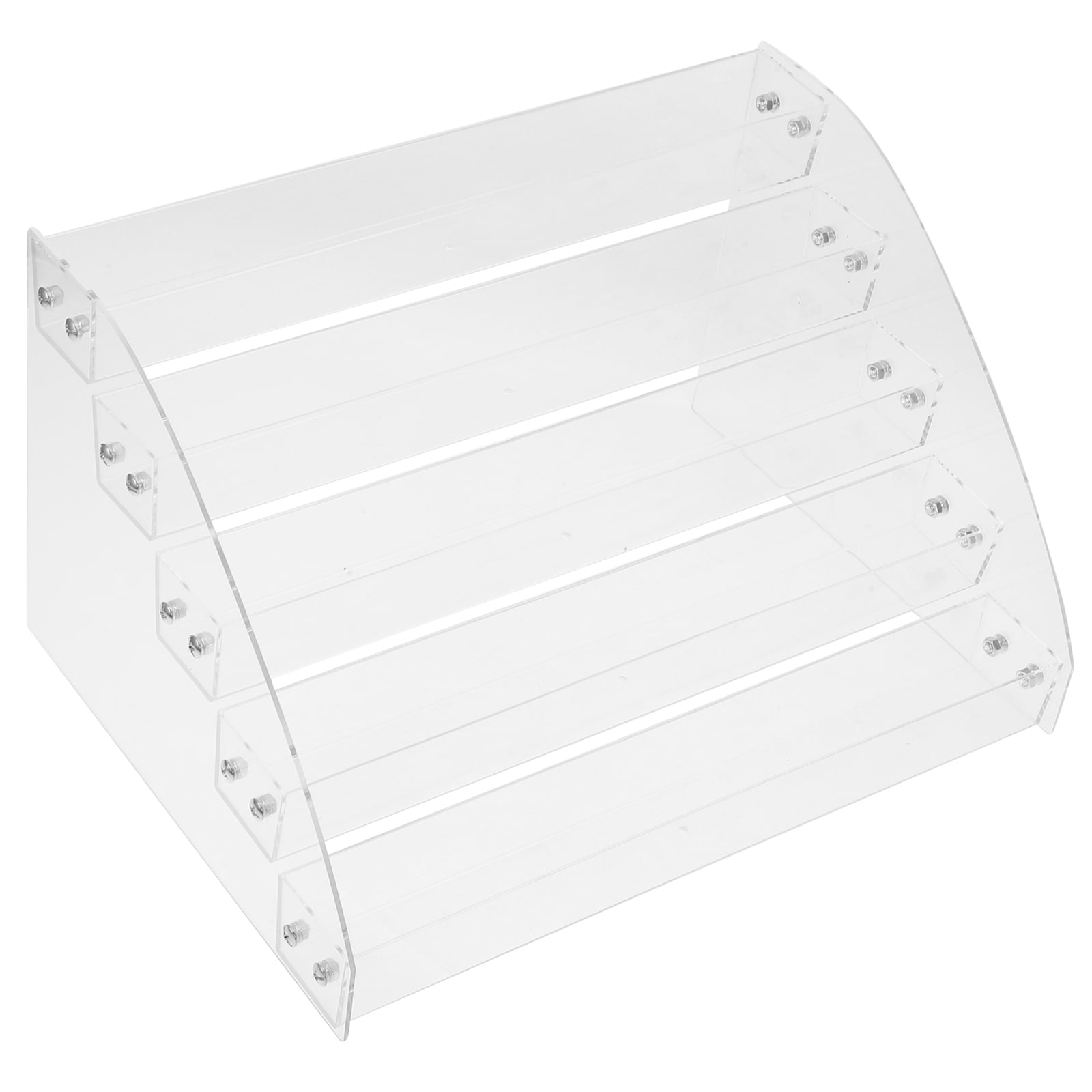 WORGEOUS Clear Five-Layer raffle Display Stand Office File Rack Desktop ...