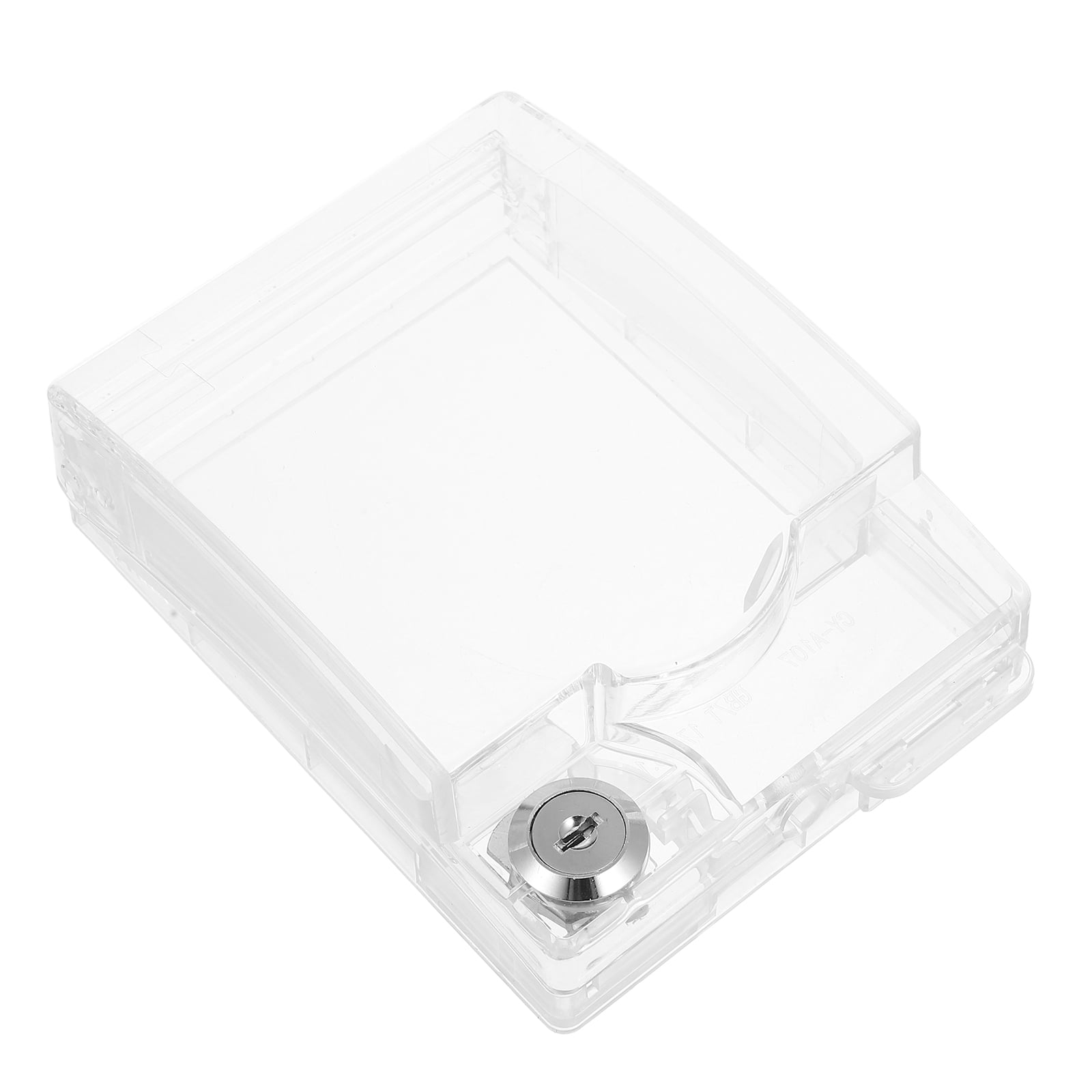 WORGEOUS Clear Waterproof Socket Cover Wall Outlet Cover Wall Mounted ...