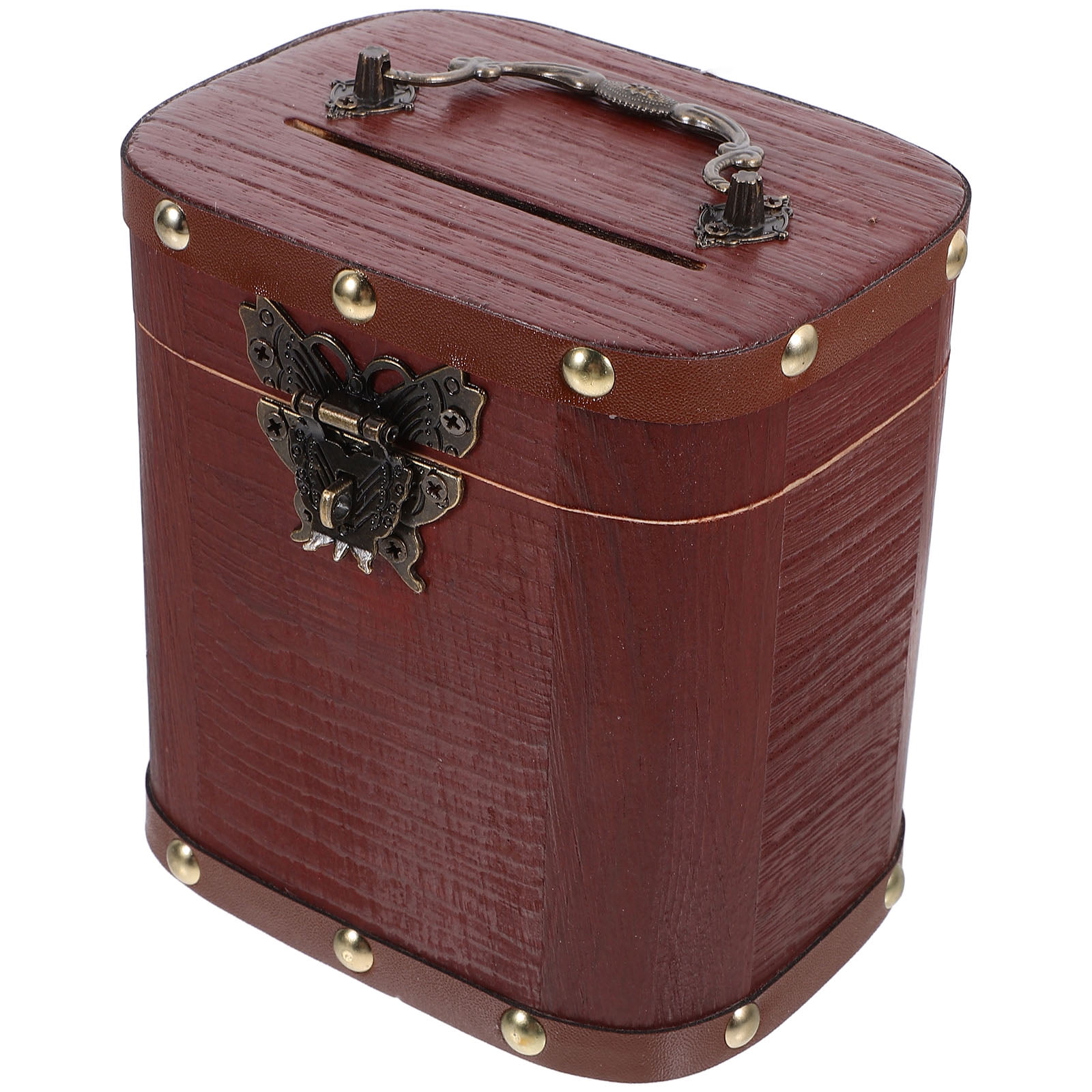 WORGEOUS Coin Lockers Locking Bank Kids Pipe Tape Head Cover Screws ...