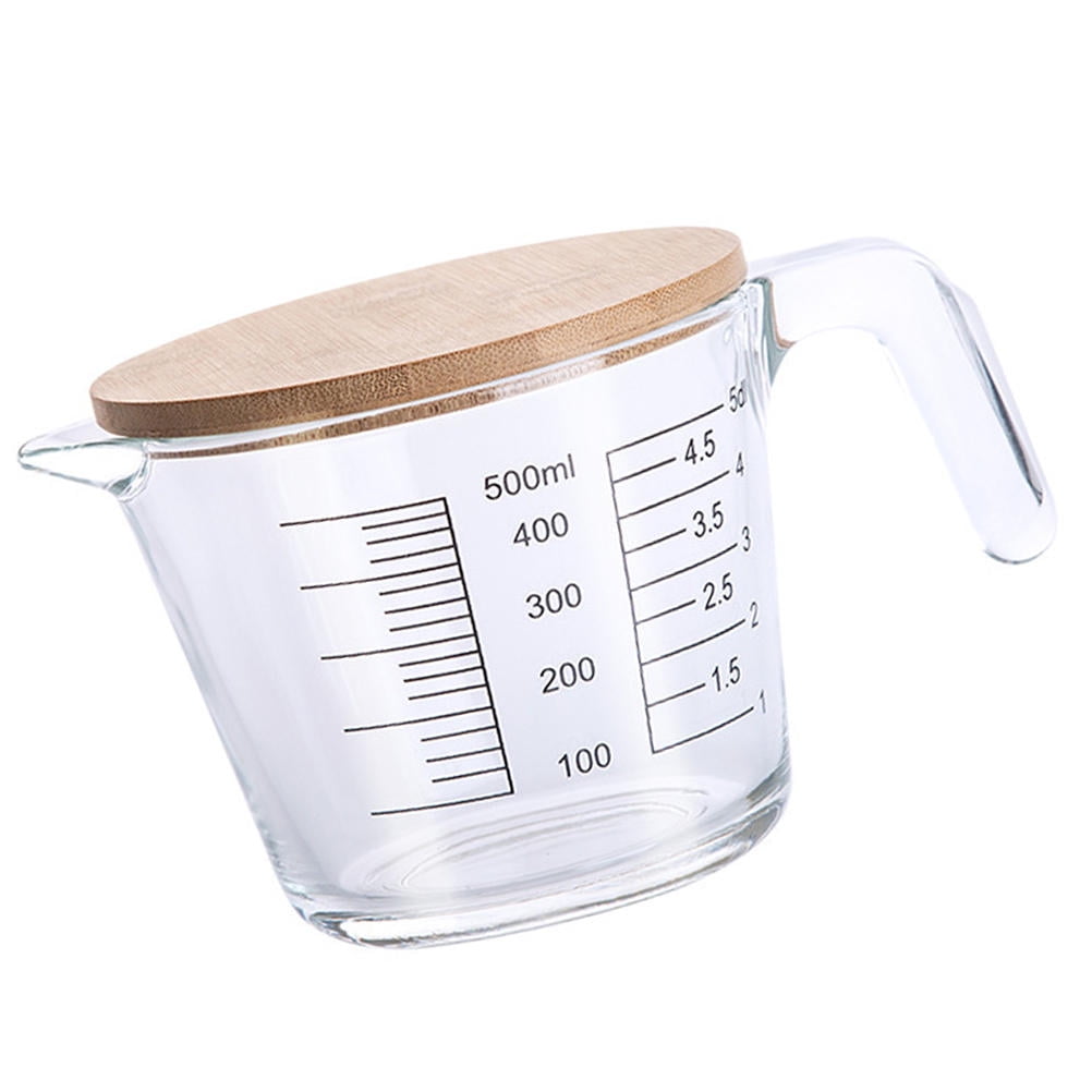 WORGEOUS Collapsible Graduated Cup Measuring Glass Easy-to-clean ...