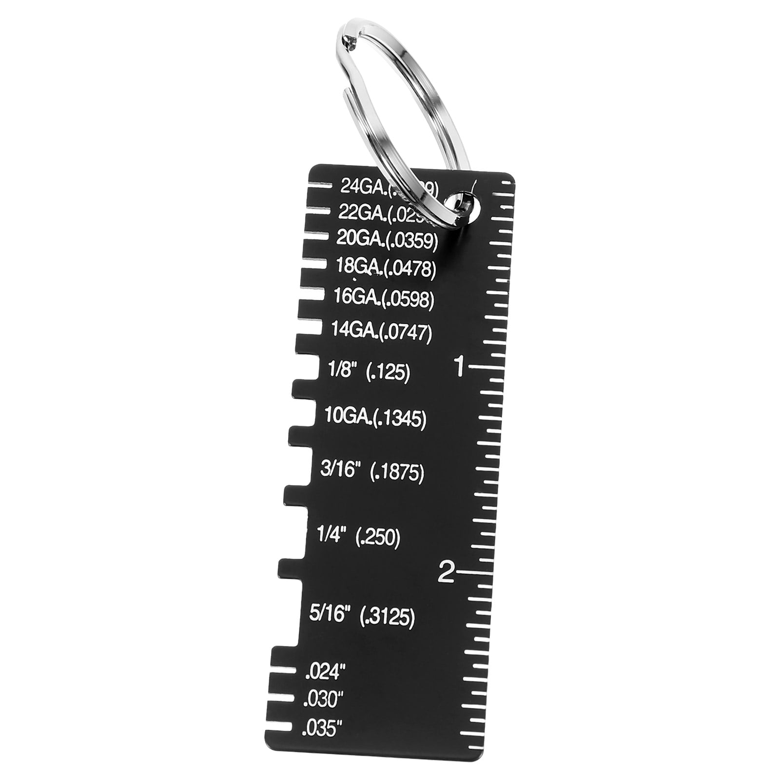 WORGEOUS Crack Monitoring Record Weld Inspection Ruler 7.00X2.50X0.10CM ...