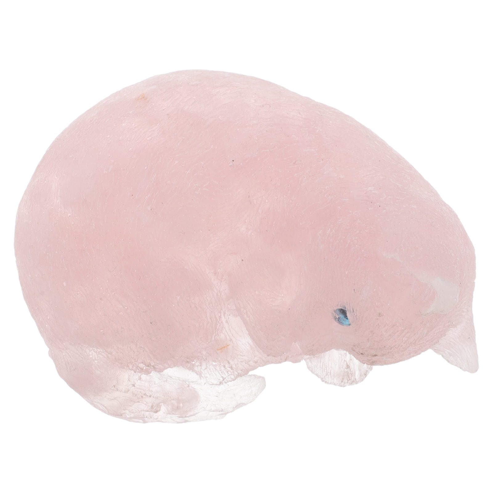 WORGEOUS Delicate Cat Ornament Small Cat Decoration Adorable Cat Statue ...