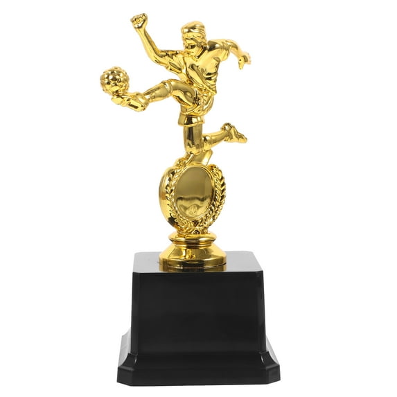 WORGEOUS Delicate Soccer Trophy Athlete Trophy Gift Table Trophy Decor ...