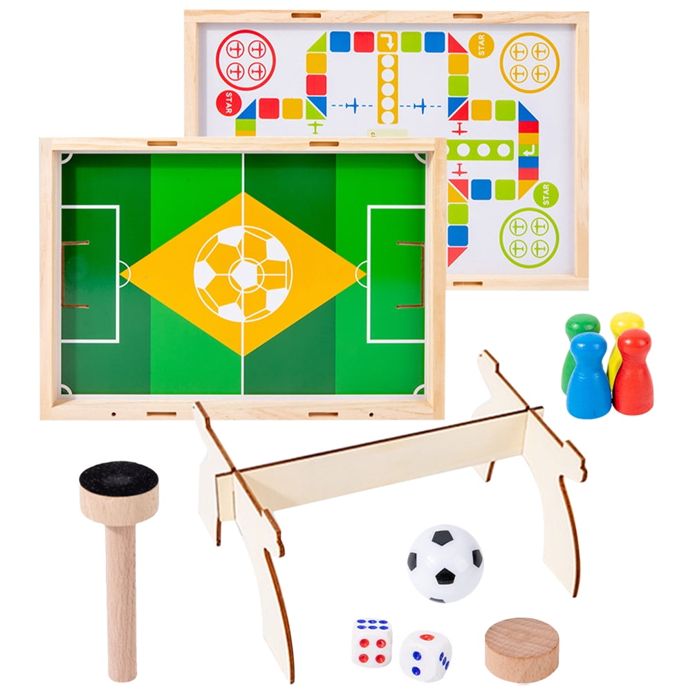 WORGEOUS Desk Chess Toys Mini Foosball Table Football Games Pinball ...