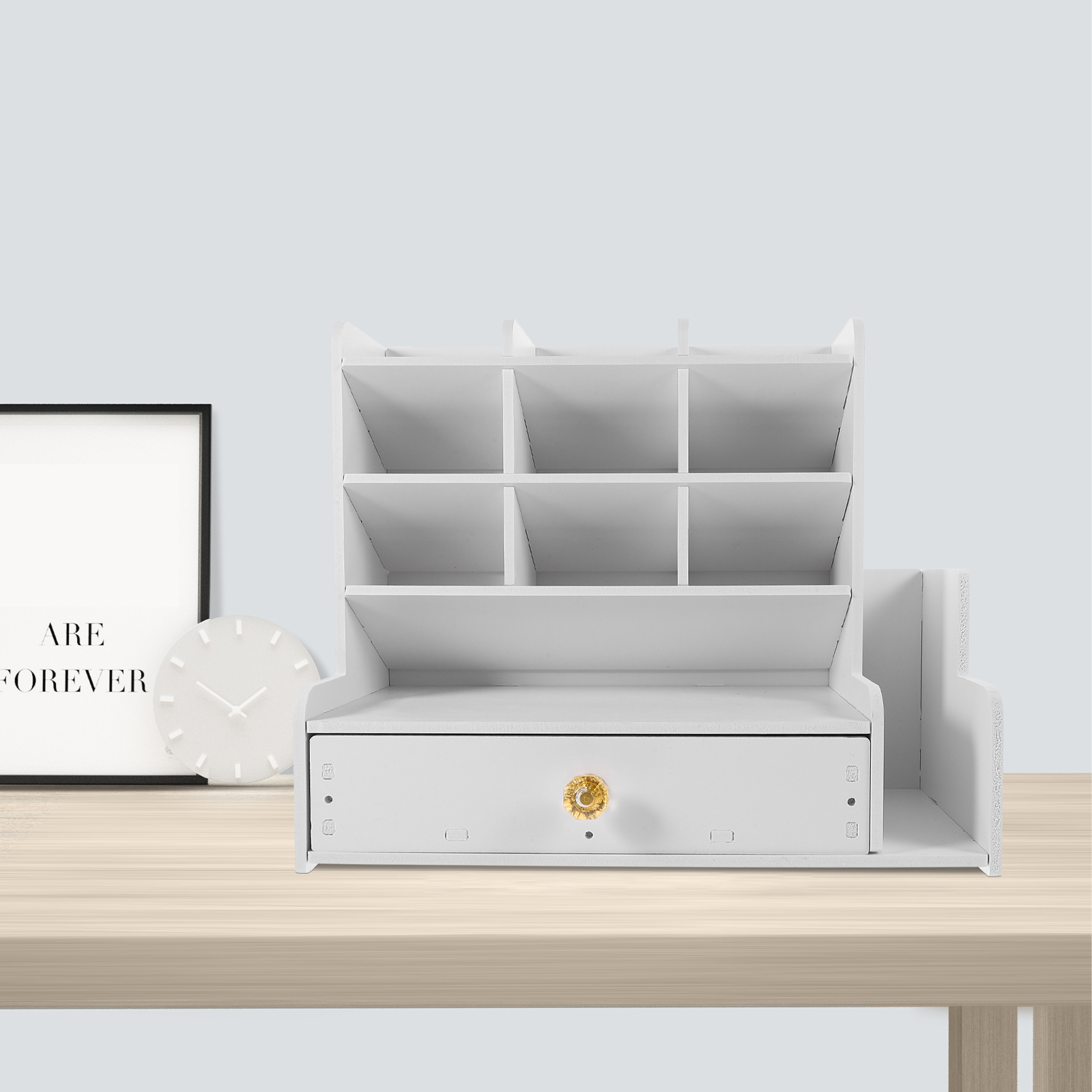 WORGEOUS Desk Organizer Organizing Cute Organiser Office Desks Student ...