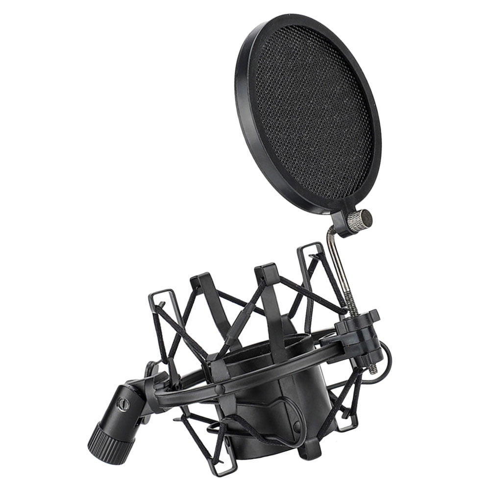 WORGEOUS Desktop Guitar Stand Pipe Holder Microphone Shock Mount ...