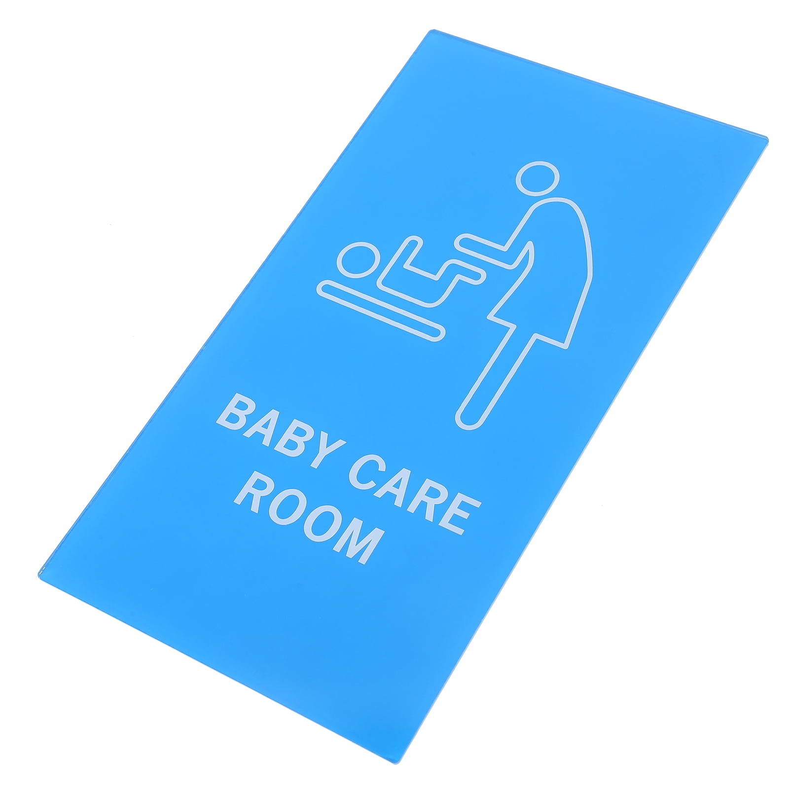 WORGEOUS Diaper Changing Sign Pool Signs Outdoor Decor House Men and ...