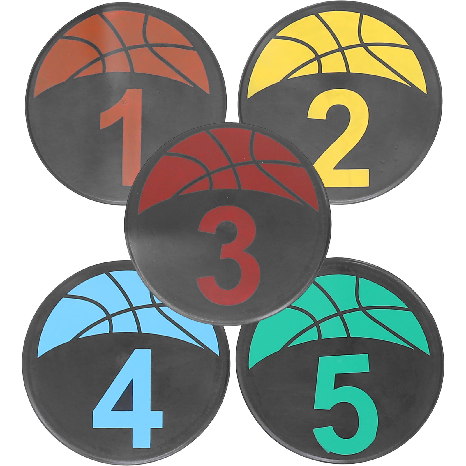 Football Training Markers with Numbered Discs for Gym Made of Durable ...