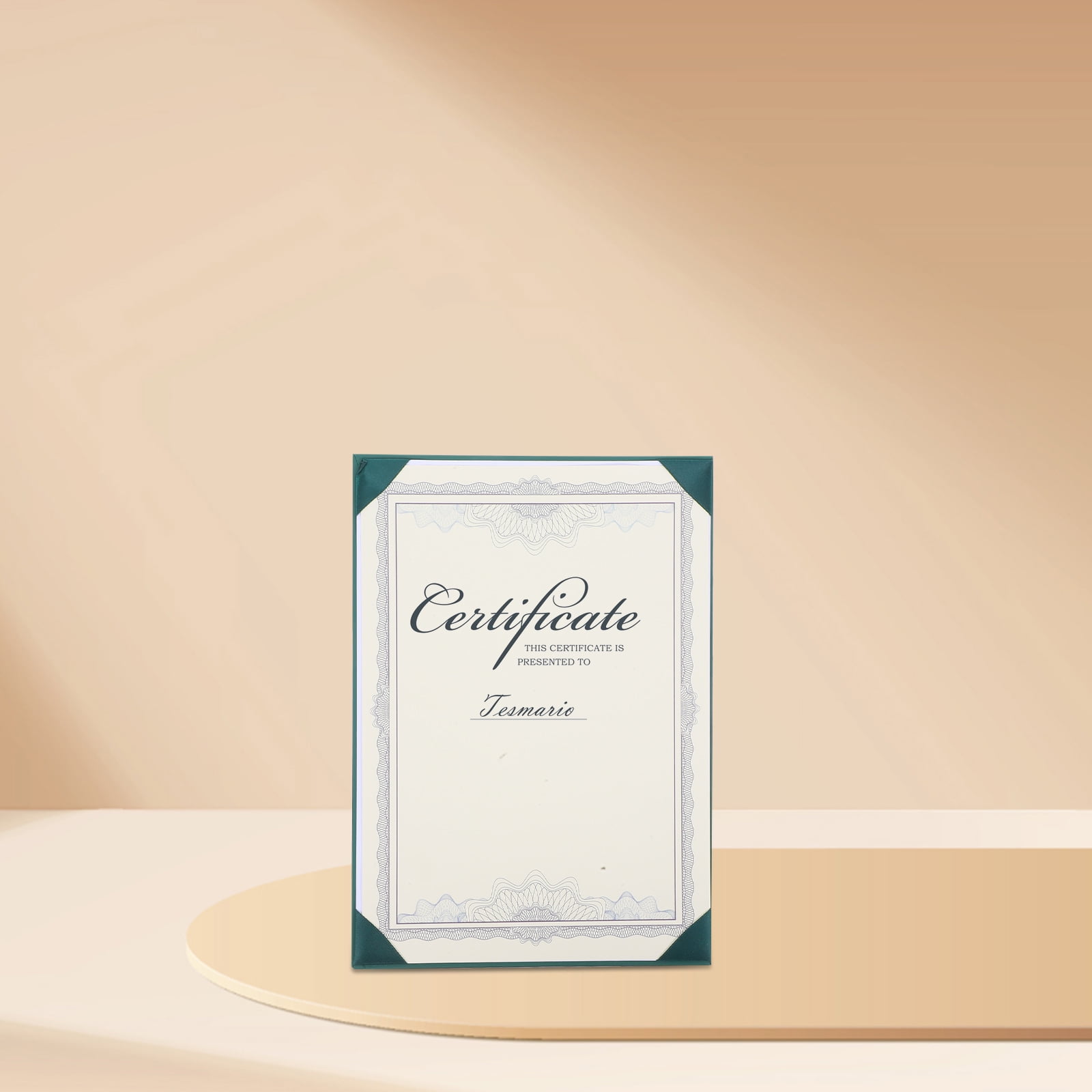WORGEOUS Diploma Frames Blank Certificate Cover Elegant Design For ...
