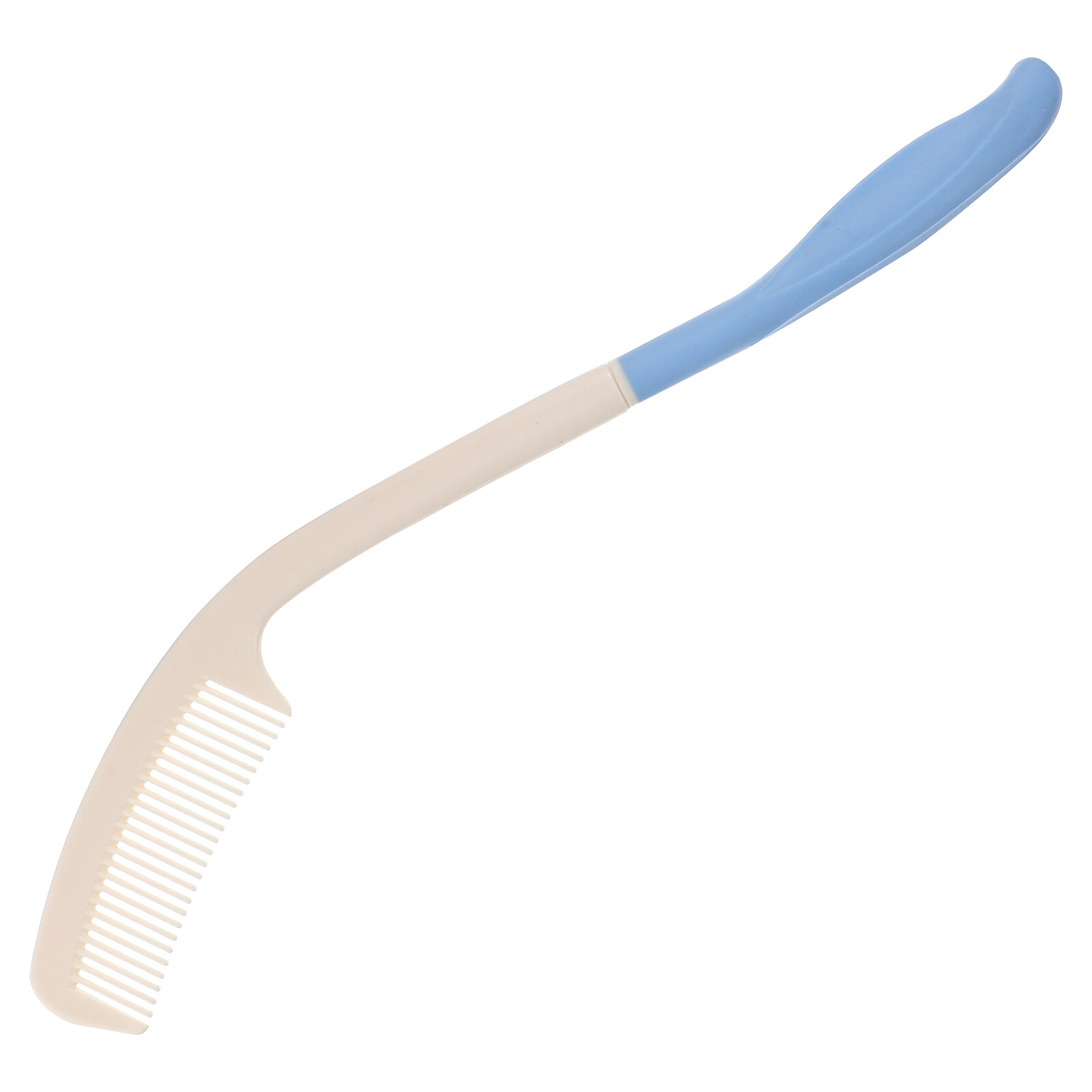 WORGEOUS Disabled Comb Long Curved Handle Curling Detangler Hair Dryer ...