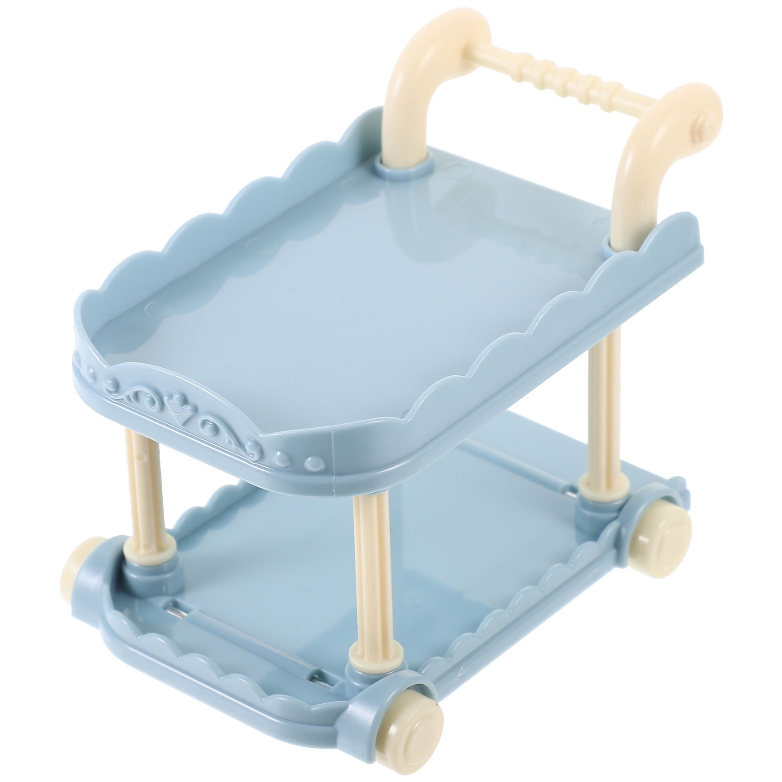 WORGEOUS Doll House Cart Dollies for Tabletop Mini Cart Tiny Cart ...