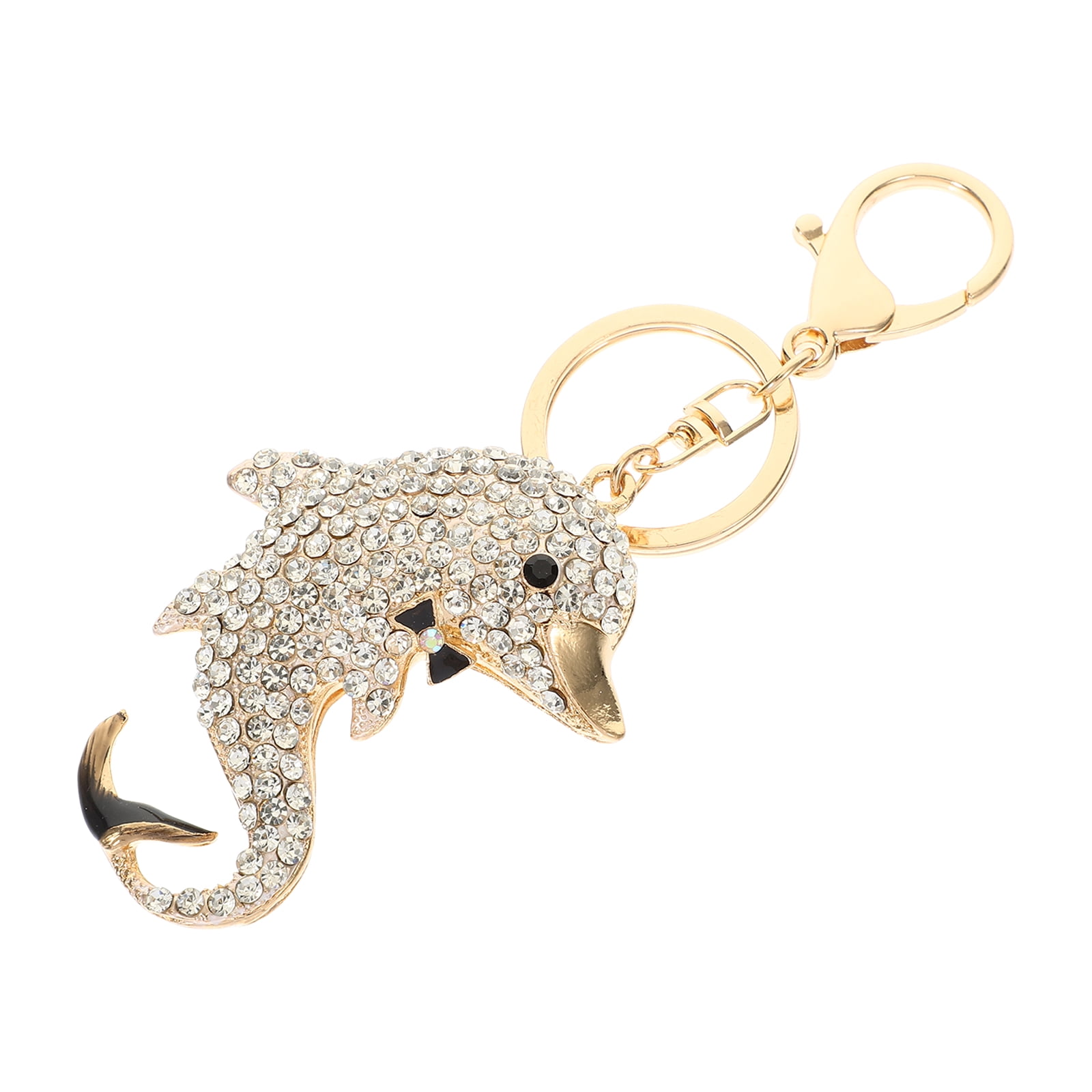 WORGEOUS Dolphin Keychain Tail Keychains Lanyards Locket of The Lid ...