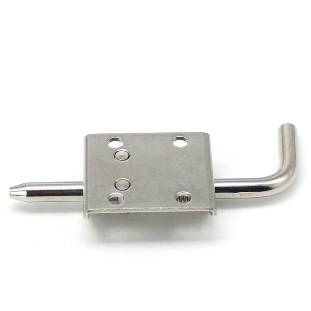 WORGEOUS Door Latch Hinge Bolt with Pin Corner Cabinet Hinges Silver ...