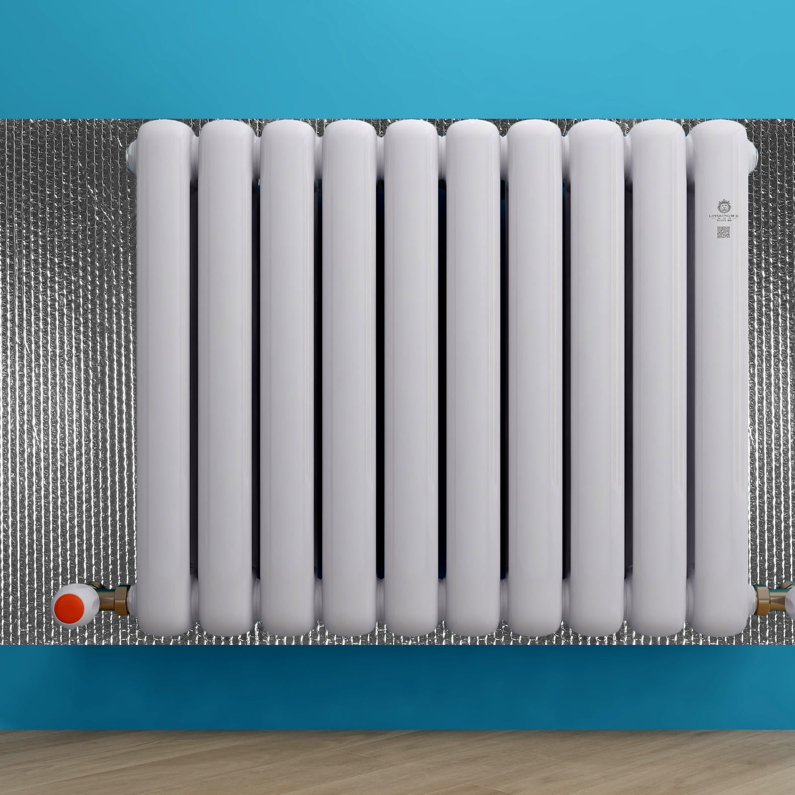 WORGEOUS Double Reflective Bubble Foil Insulation Roll Aluminum ...