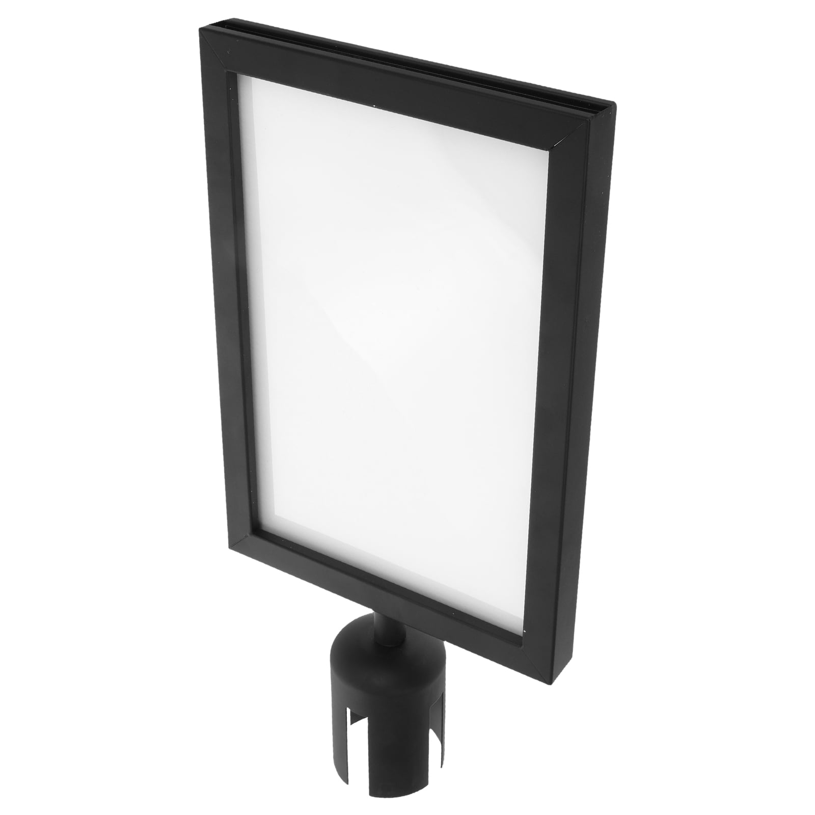 WORGEOUS Double-sided Stanchion Sign Holder Poster Display Frame ...