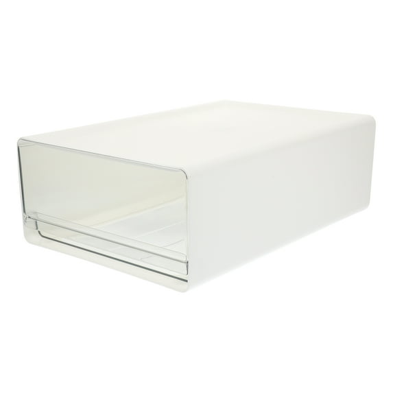 WORGEOUS Drawer Storage Box Mini Desk Organizer Paper Vanity Office ...