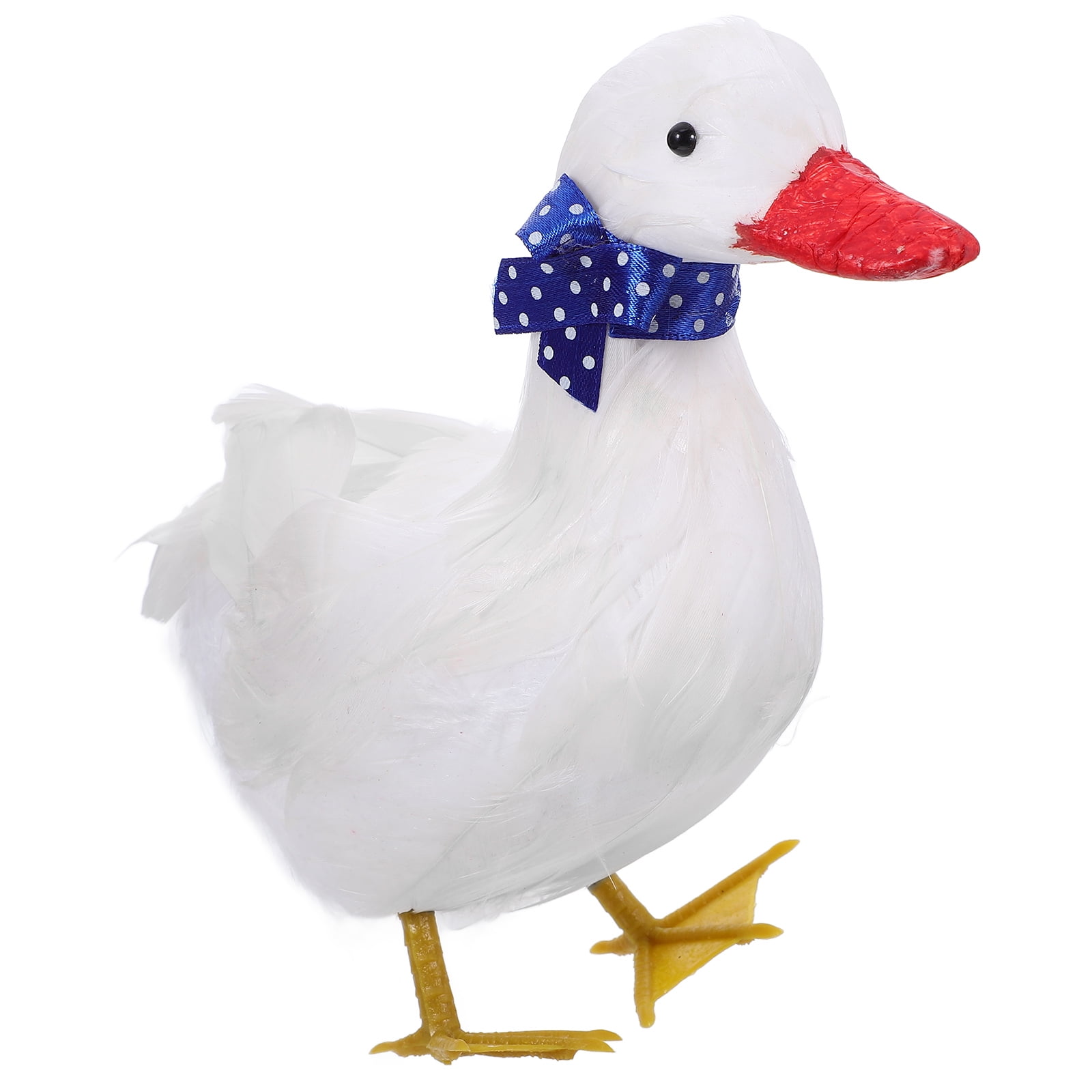 WORGEOUS Duck Model Baby Gate Artificial Bonsai Tree Ducklings Beaker ...