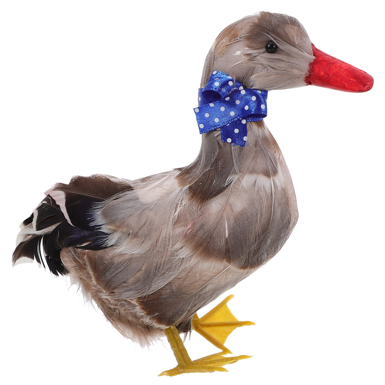 WORGEOUS Duck Model Simulation Statue Beaker Pannier Artificial Bonsai ...