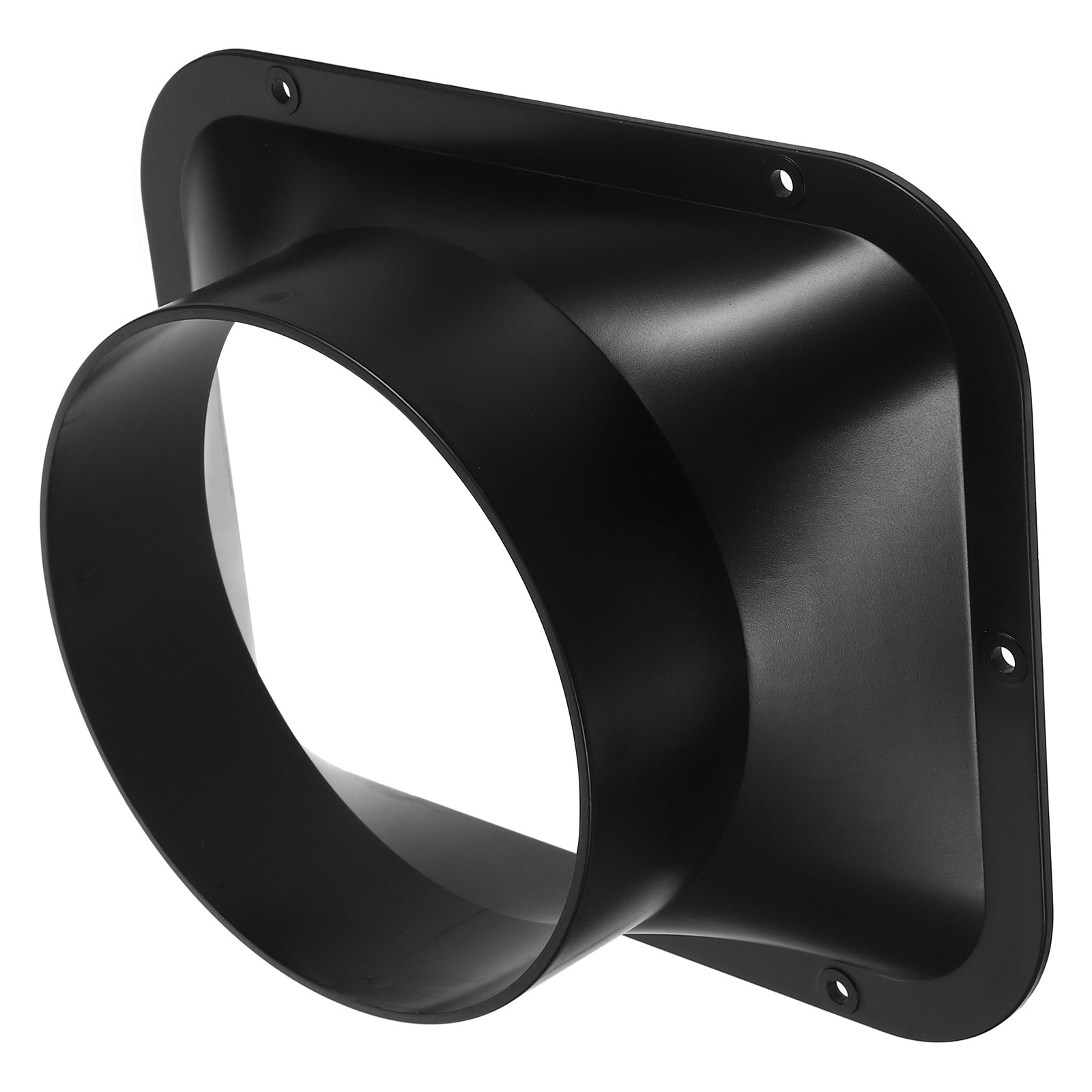 WORGEOUS Duct Connector Square Flange Plastic Air Outlet Inlet Adaptor ...