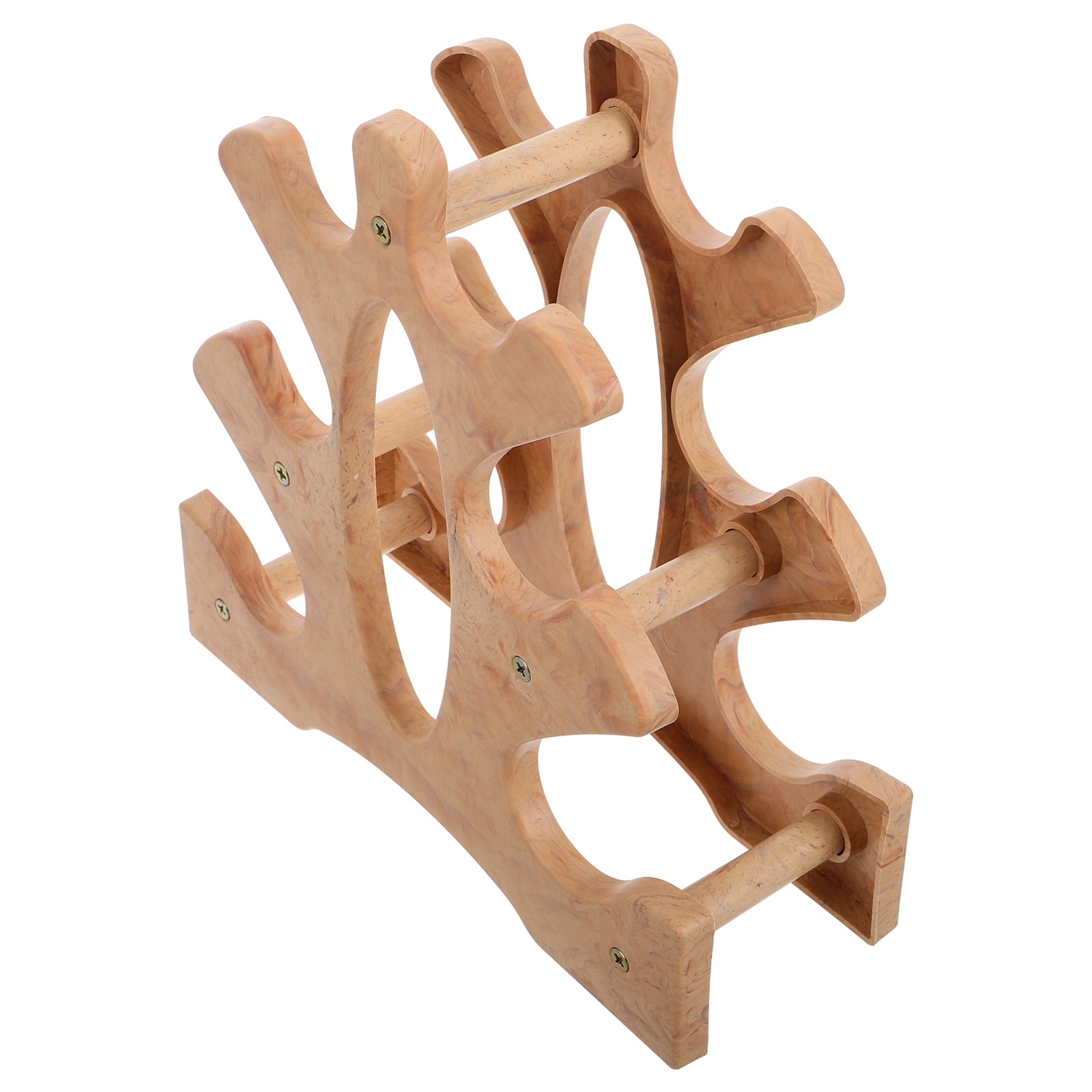 WORGEOUS Dumbbell Rack Stand only 3 Tier Dumbbell Bracket Free Weight ...